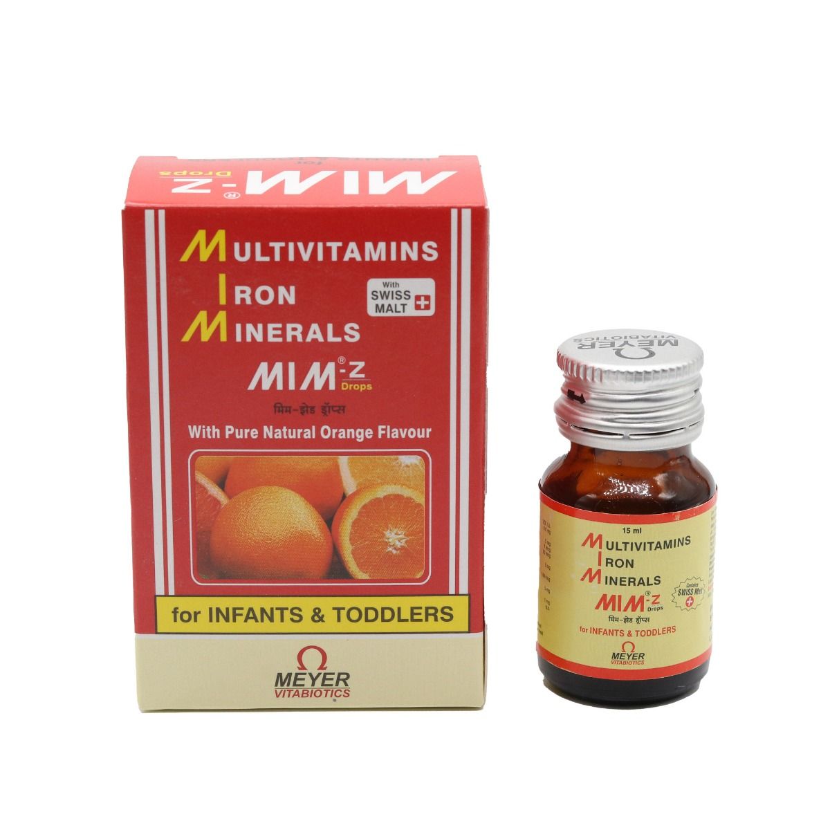 Mim-Z Orange Flavour Drops 15 ml Price, Uses, Side Effects, Composition ...