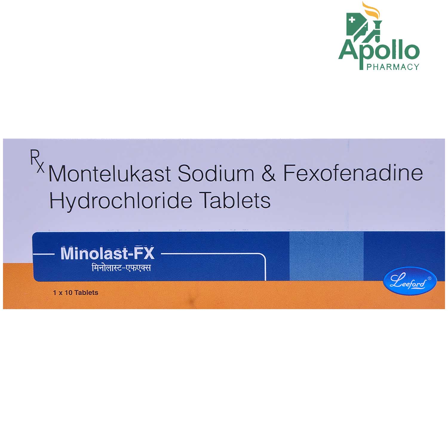 Minolast FX Tablet 10's Price, Uses, Side Effects, Composition - Apollo ...
