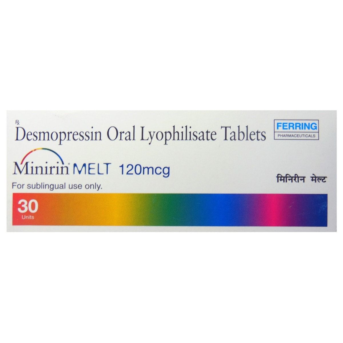 Minirin Melt 120 mcg Tablet 10's Price, Uses, Side Effects, Composition ...