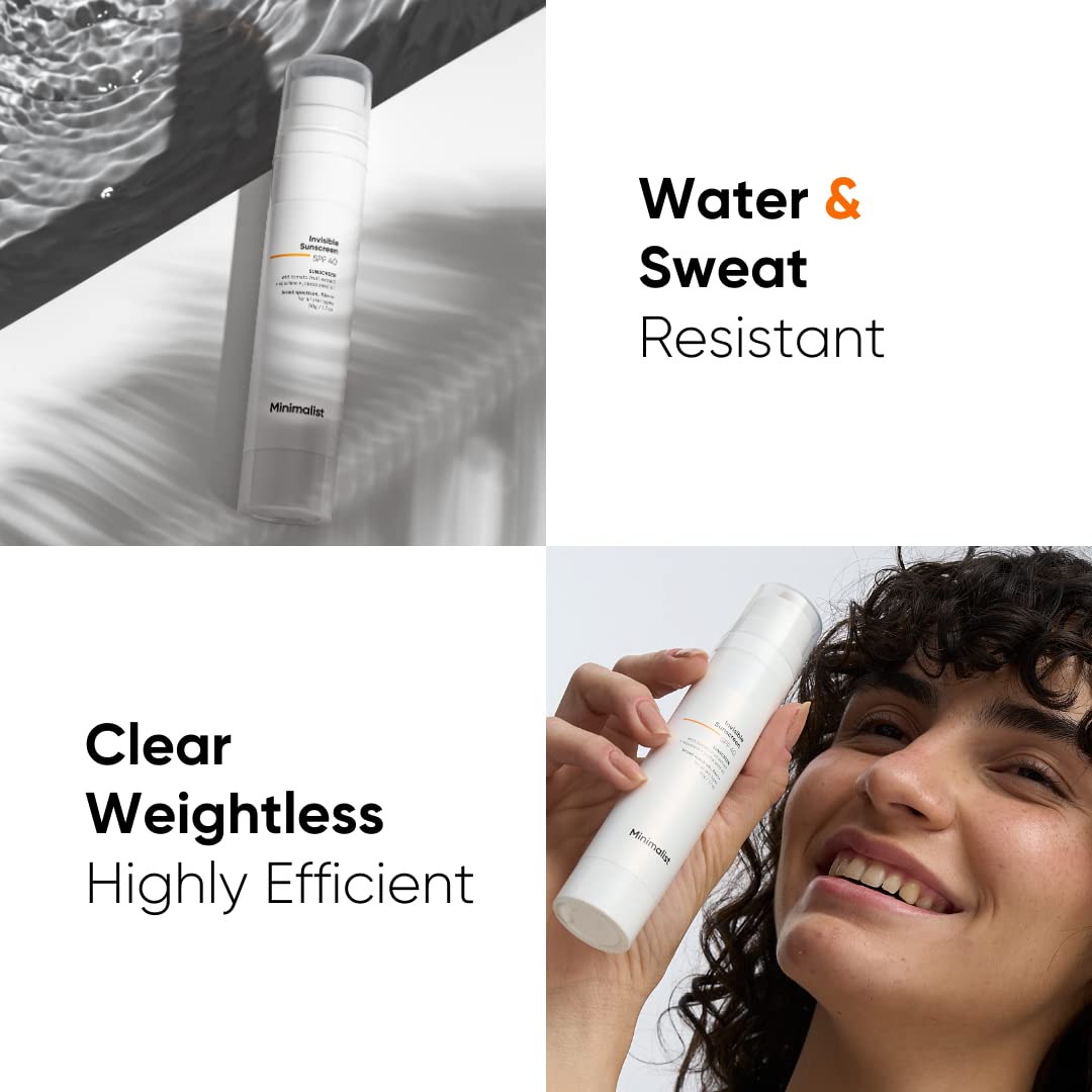 Minimalist SPF 40 Invisible Sunscreen, 50 ml Price, Uses, Side Effects ...