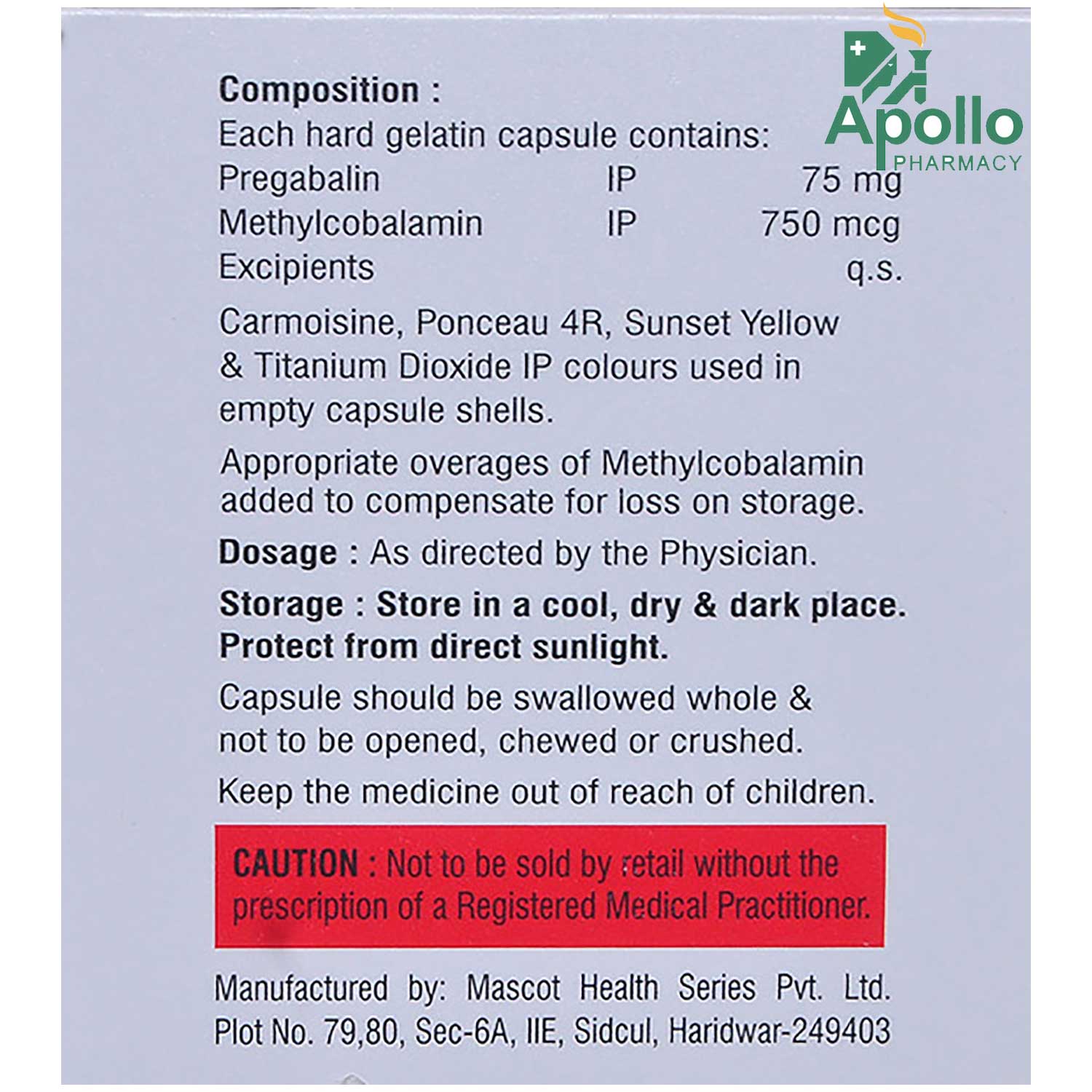 Miol-P Capsule 10's Price, Uses, Side Effects, Composition - Apollo ...