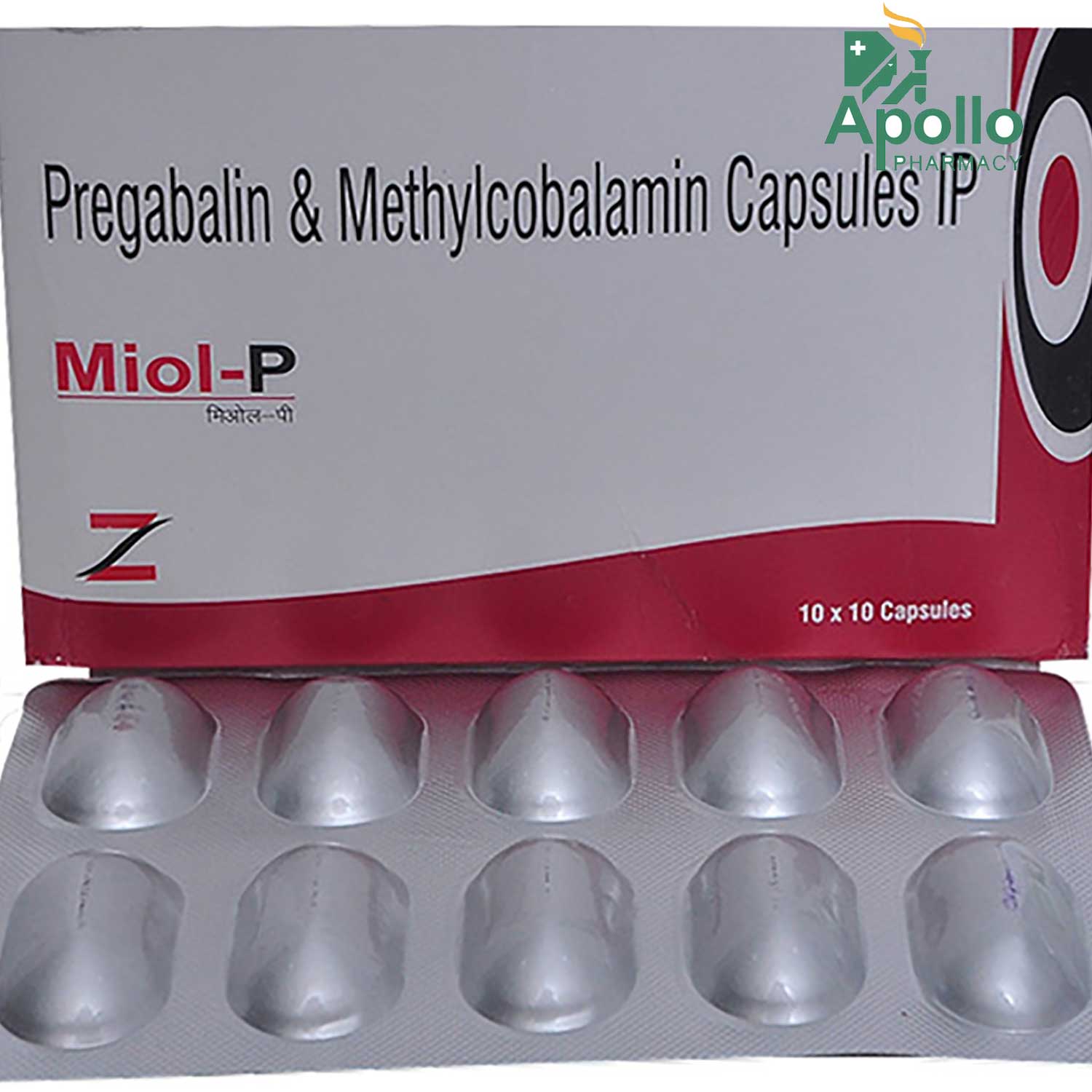Miol-P Capsule 10's Price, Uses, Side Effects, Composition - Apollo ...