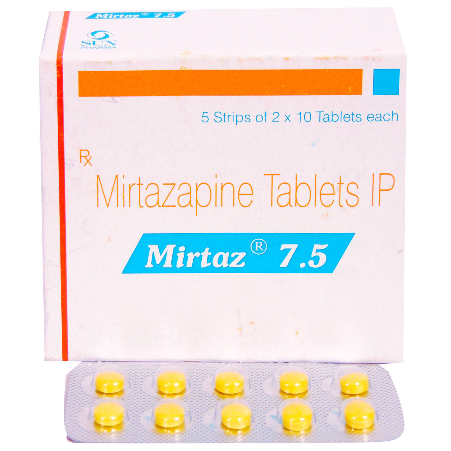 Mirtaz 7.5mg Tablet 10's Price, Uses, Side Effects, Composition ...