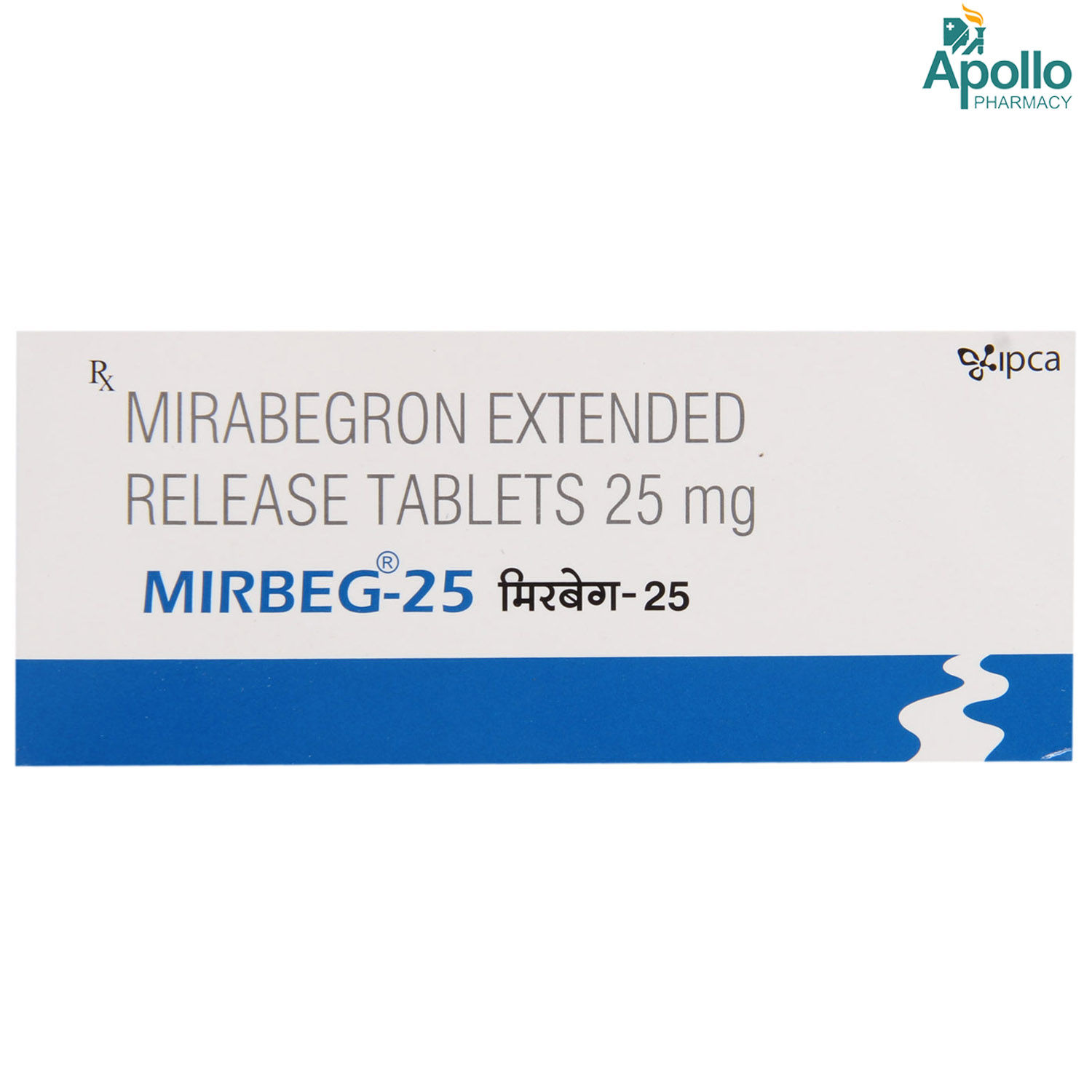 Mirbeg 25 ER Tablet 10's Price, Uses, Side Effects, Composition ...