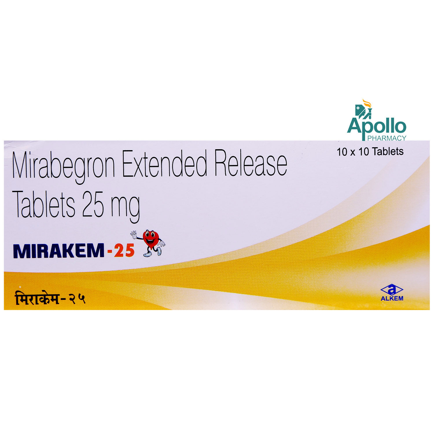 Mirakem 25 ER Tablet 10's Price, Uses, Side Effects, Composition ...