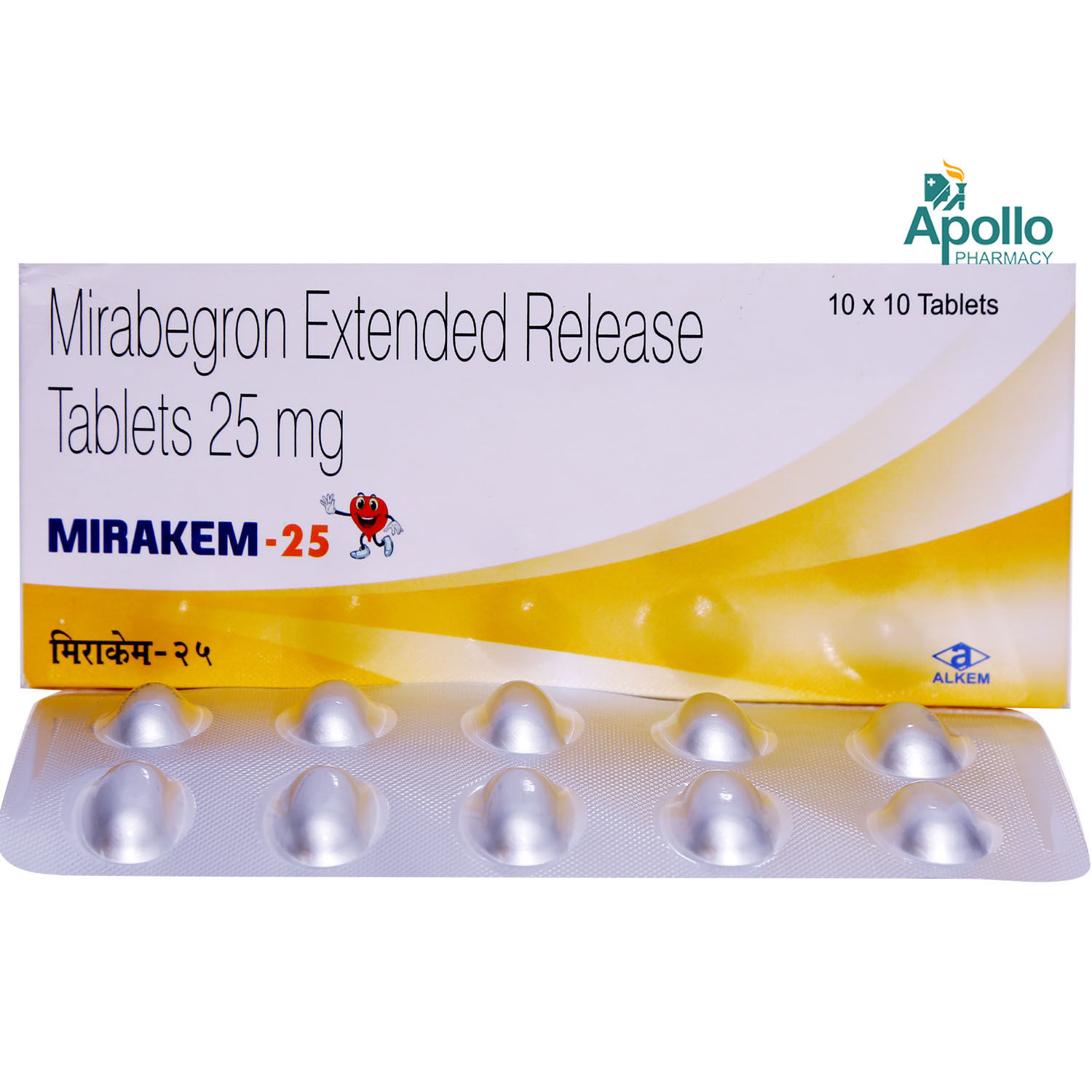 Mirakem 25 ER Tablet 10's Price, Uses, Side Effects, Composition ...