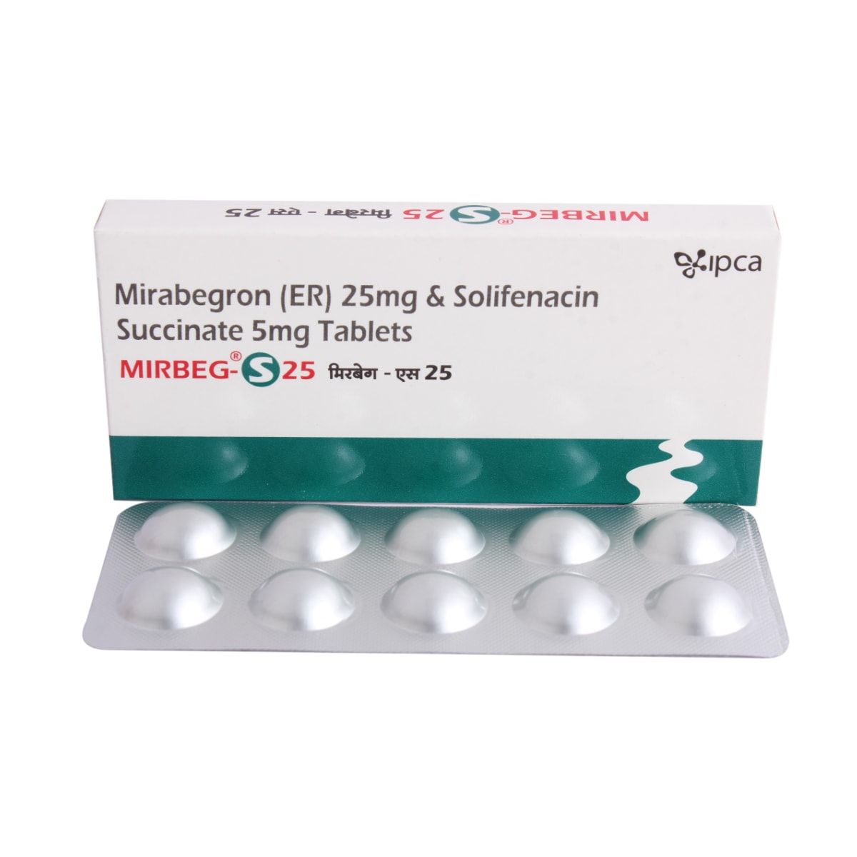 Mirbeg S 25 Tablet 10's Price, Uses, Side Effects, Composition - Apollo Pharmacy