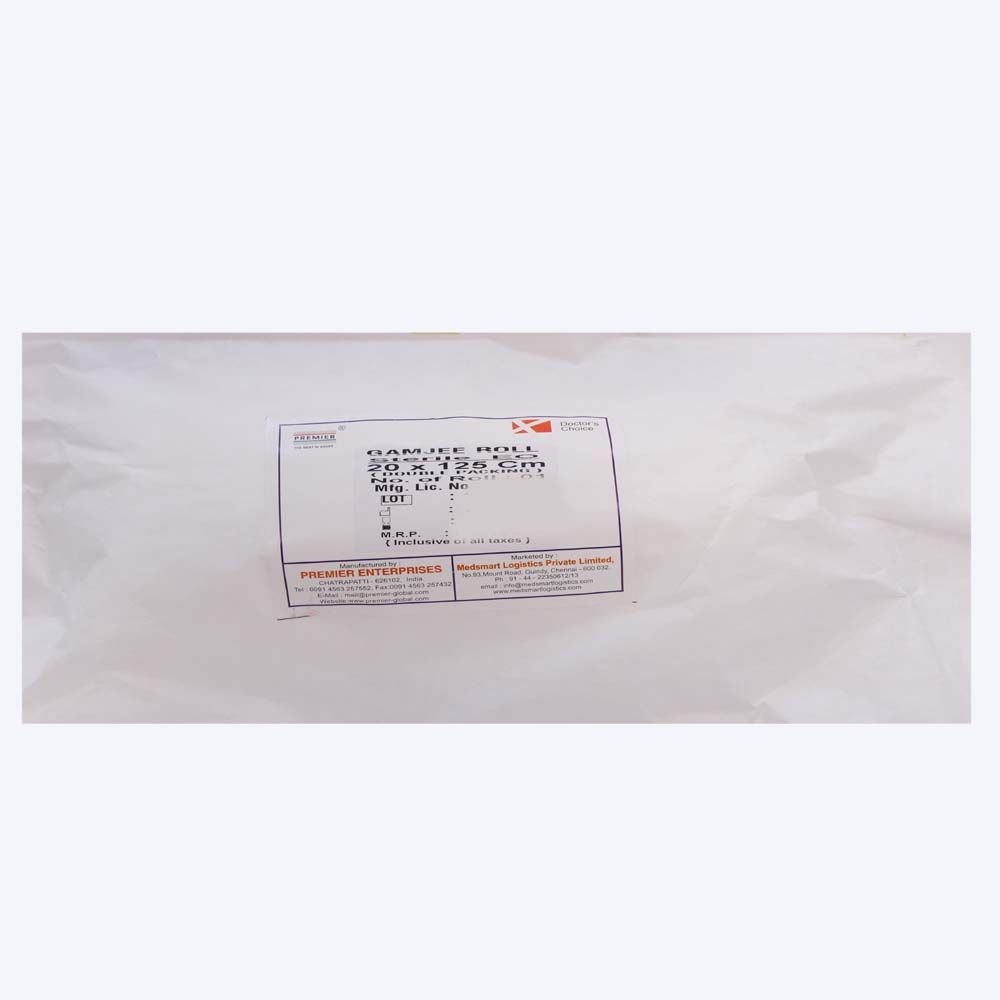 Doctor's Choice Gamjee Pad Sterile 25 x 8 cm D.P, 2 Count Price, Uses ...