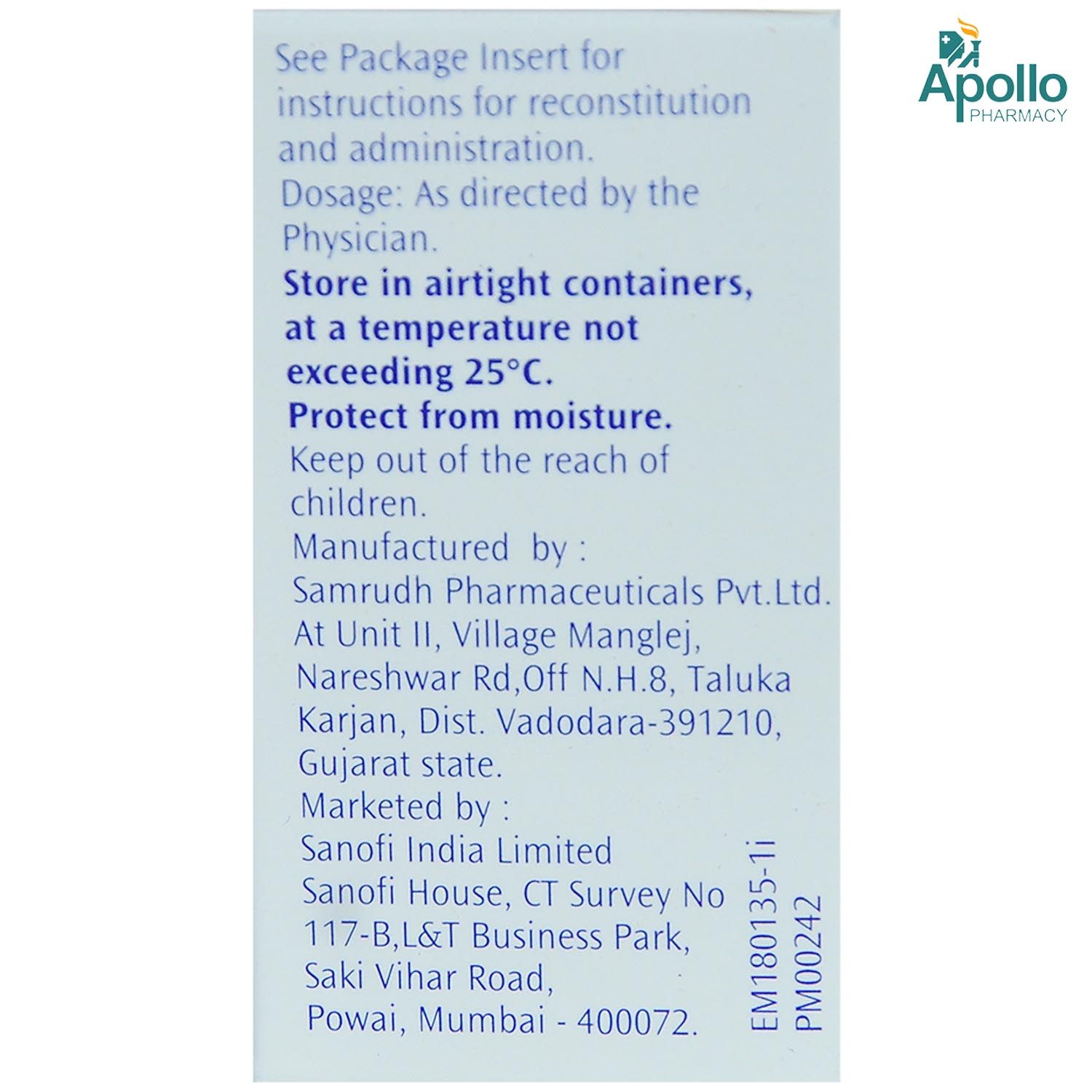 M NEM 500MG INJECTION Price, Uses, Side Effects, Composition - Apollo ...