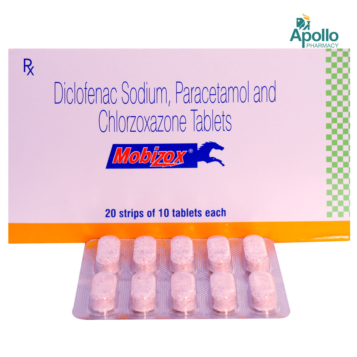 Mobizox Tablet 10's Price, Uses, Side Effects, Composition - Apollo ...