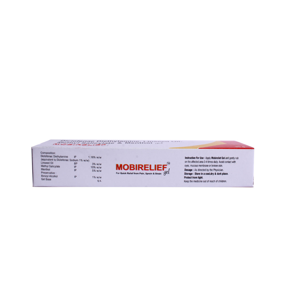 Mobirelief Gel 30gm Price, Uses, Side Effects, Composition - Apollo ...