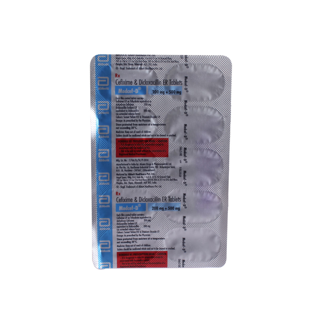 MODCEF D TABLET Price, Uses, Side Effects, Composition - Apollo Pharmacy