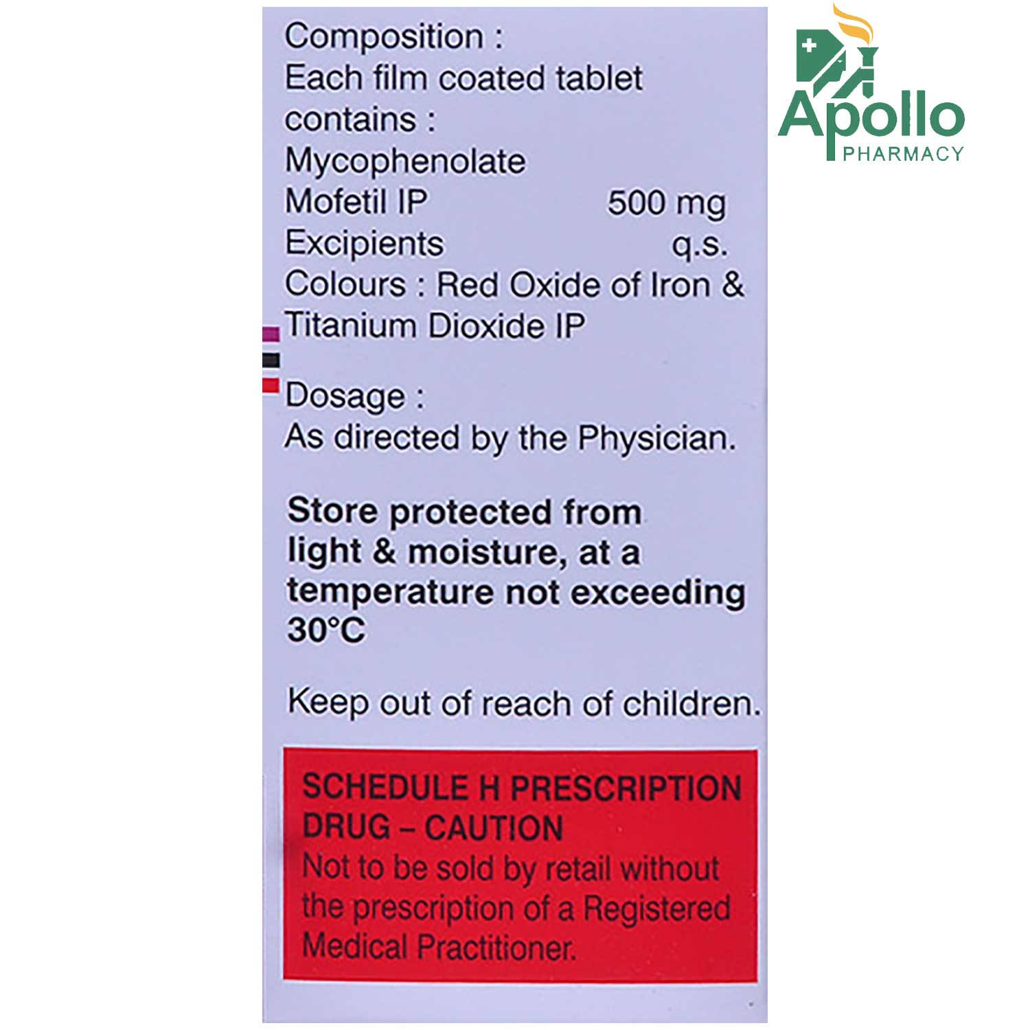 Mofilet-500 Tablet 10's Price, Uses, Side Effects, Composition - Apollo ...