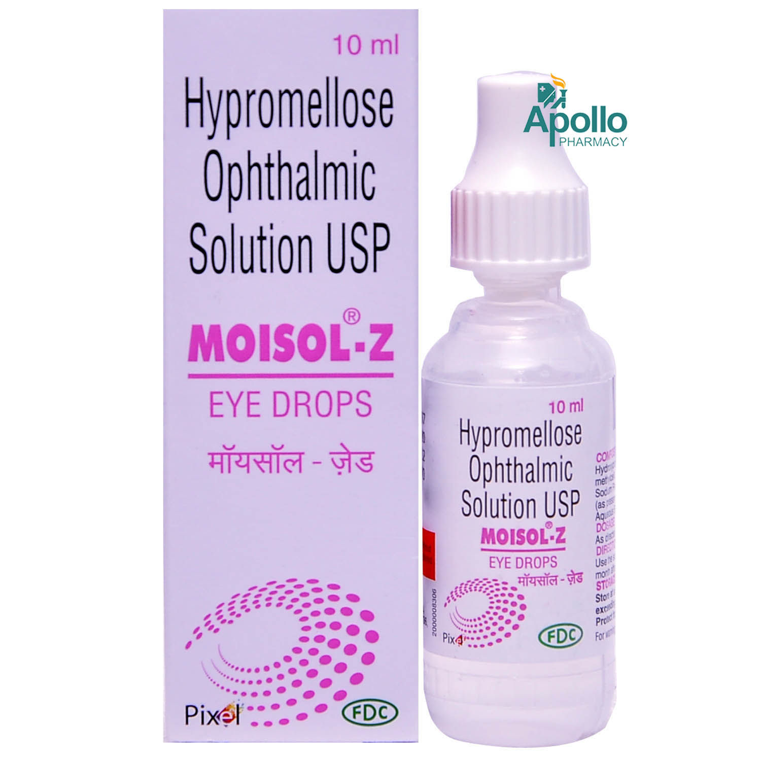 Moisol-Z Eye Drops 10 ml Price, Uses, Side Effects, Composition ...