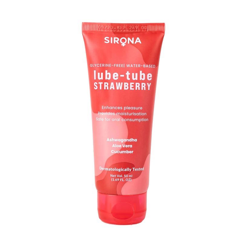 Sirona Lube-tube Strawberry Flavour Lubricant Gel, 50 ml Price, Uses ...