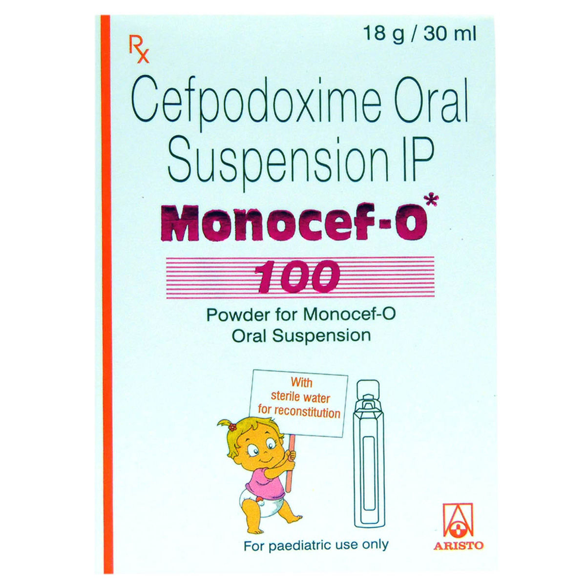 Monocef-O 100 Oral Suspension 30 ml Price, Uses, Side Effects ...