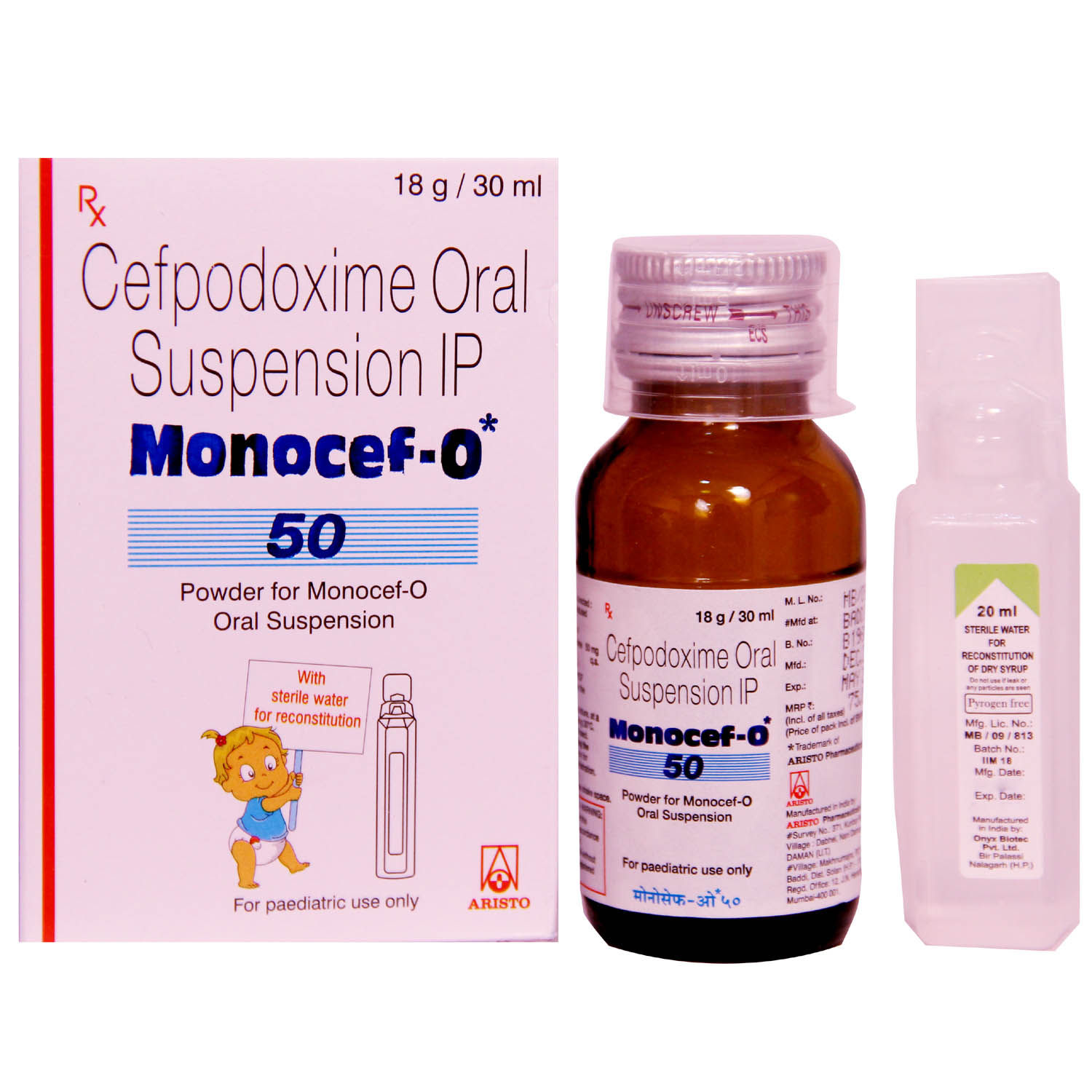 Monocef O 50 Suspension 30 ml Price, Uses, Side Effects, Composition ...