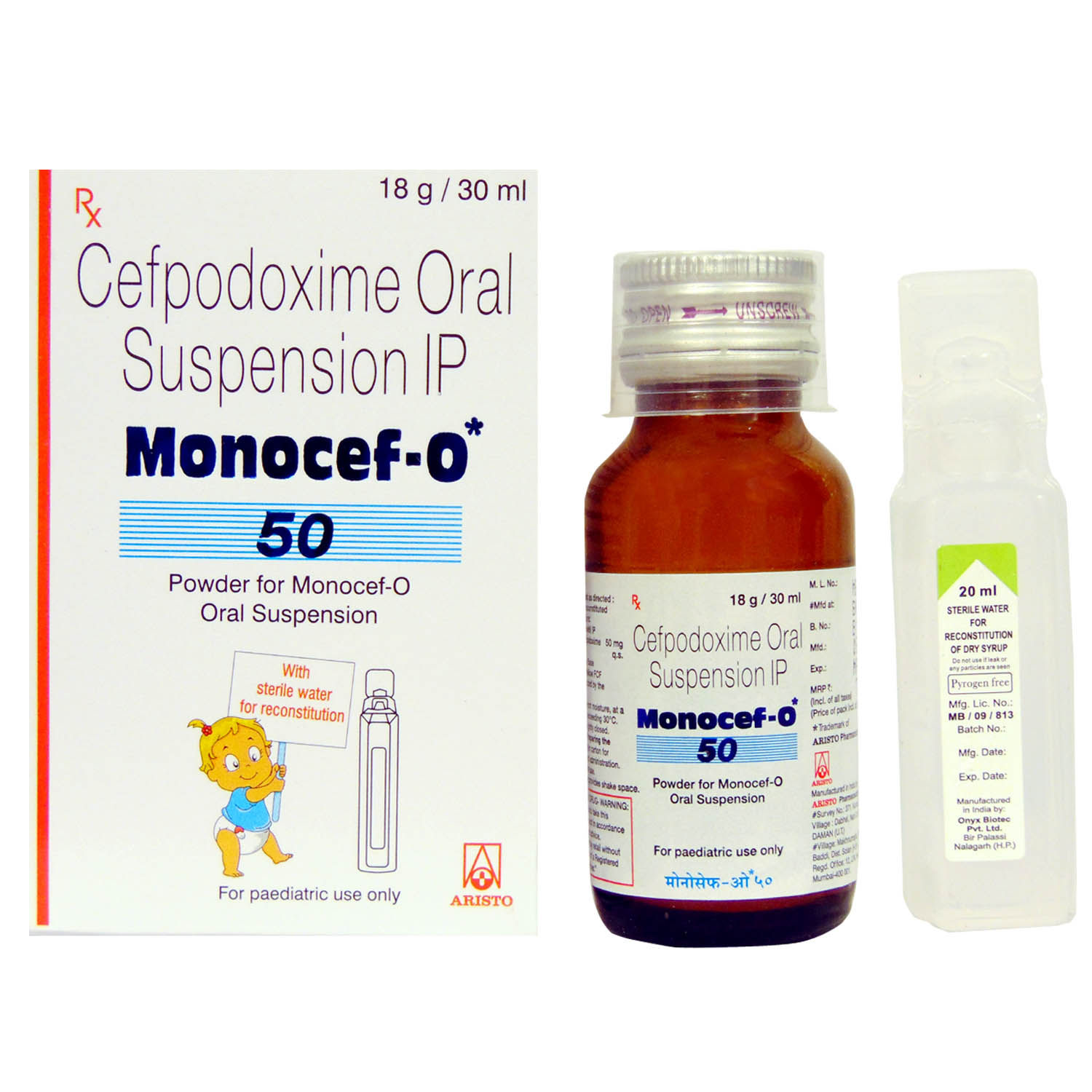 Monocef O 50 Suspension 30 ml Price, Uses, Side Effects, Composition ...