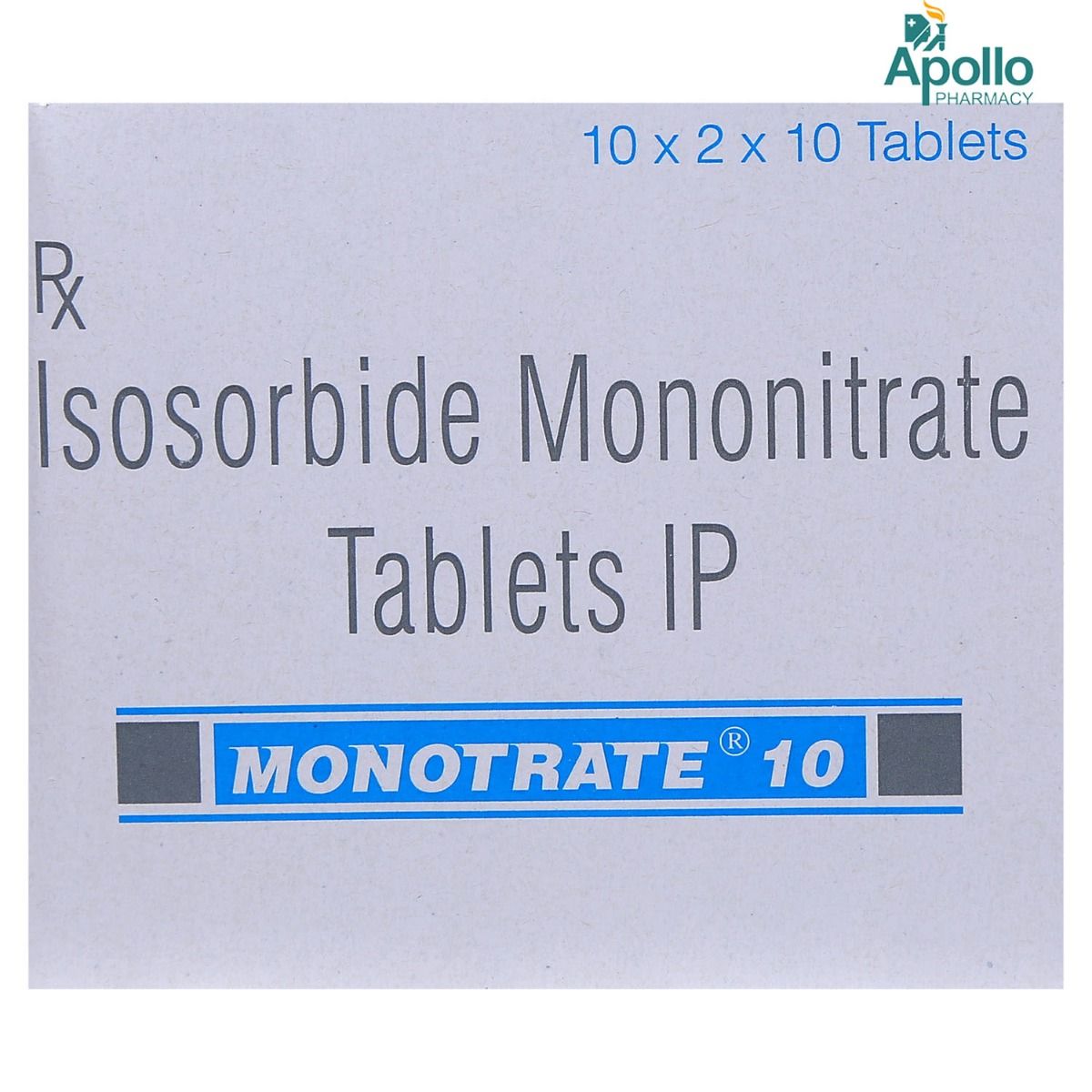 Monotrate 10 Tablet 10's Price, Uses, Side Effects, Composition ...