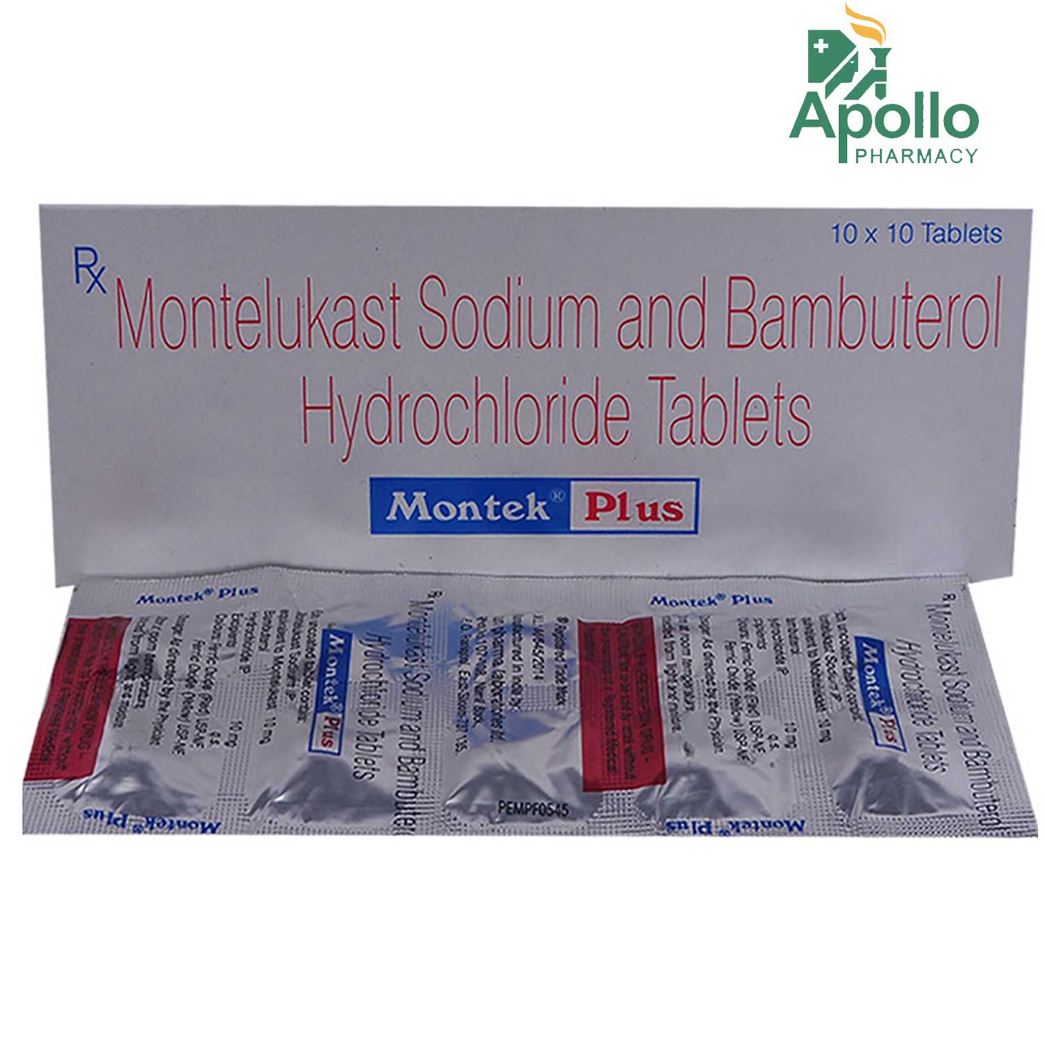 Montek Plus Tablet 10's Price, Uses, Side Effects, Composition - Apollo ...