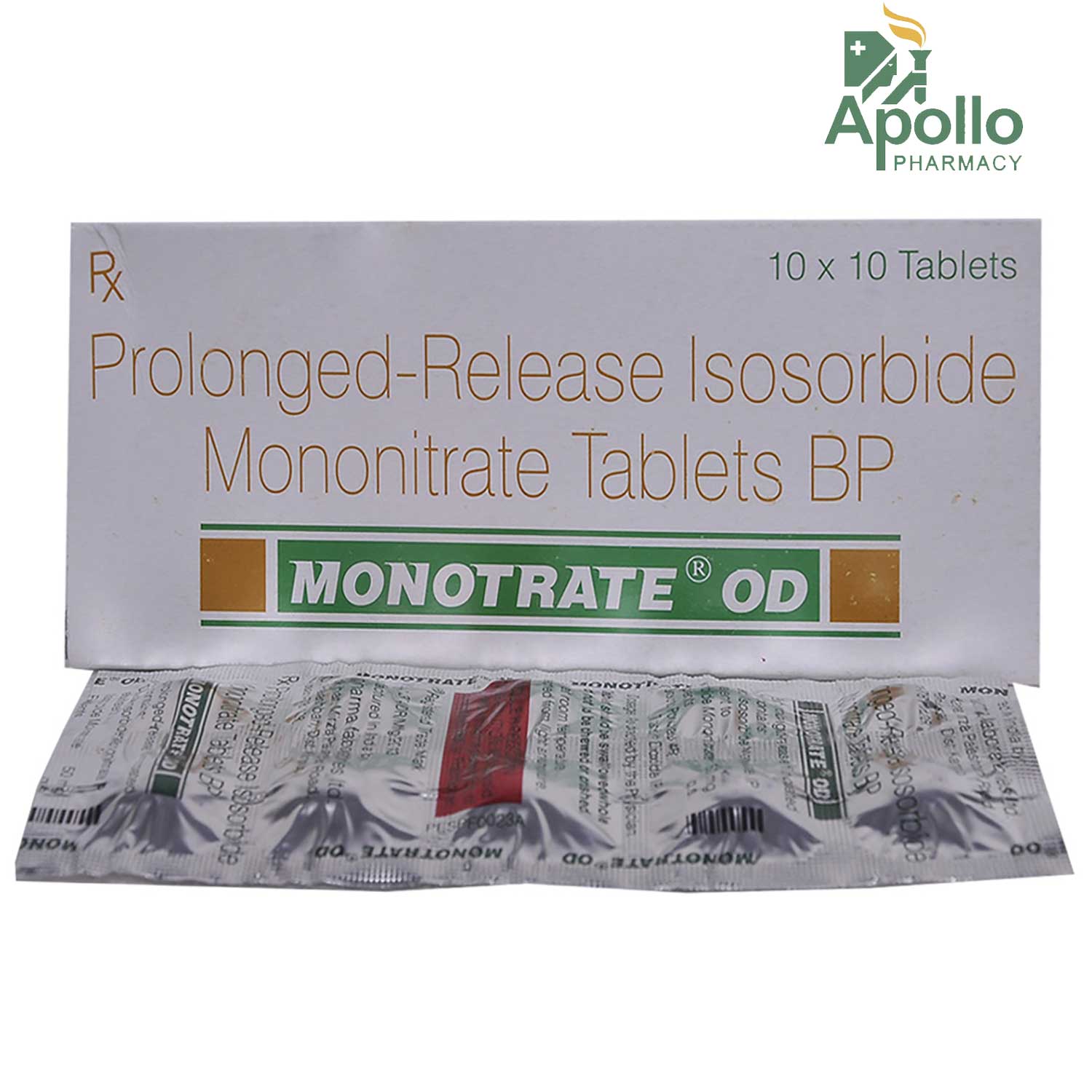 MONOTRATE OD 50MG TABLET Price, Uses, Side Effects, Composition - Apollo Pharmacy