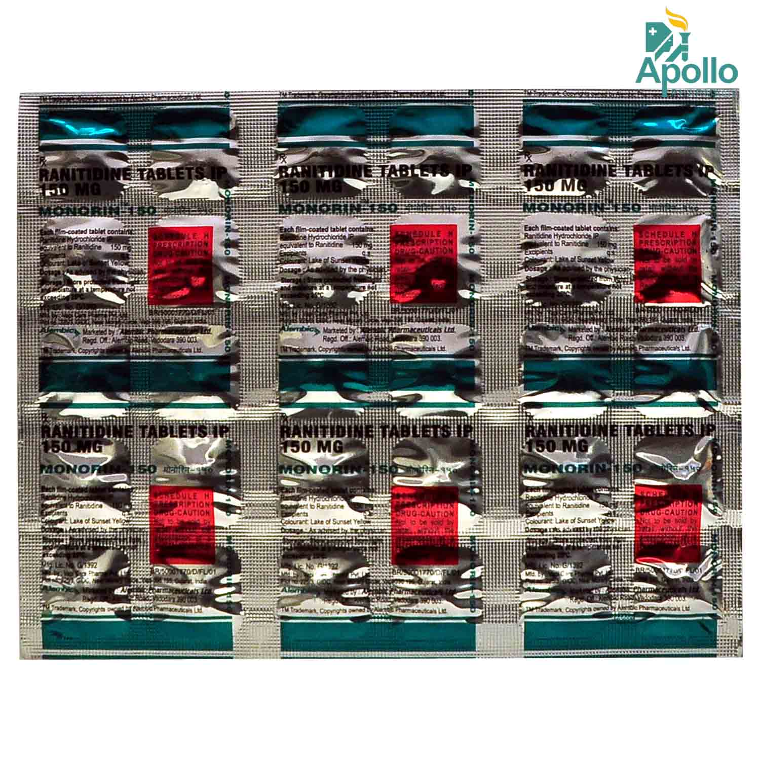 Monorin 150 mg Tablet 30's Price, Uses, Side Effects, Composition ...