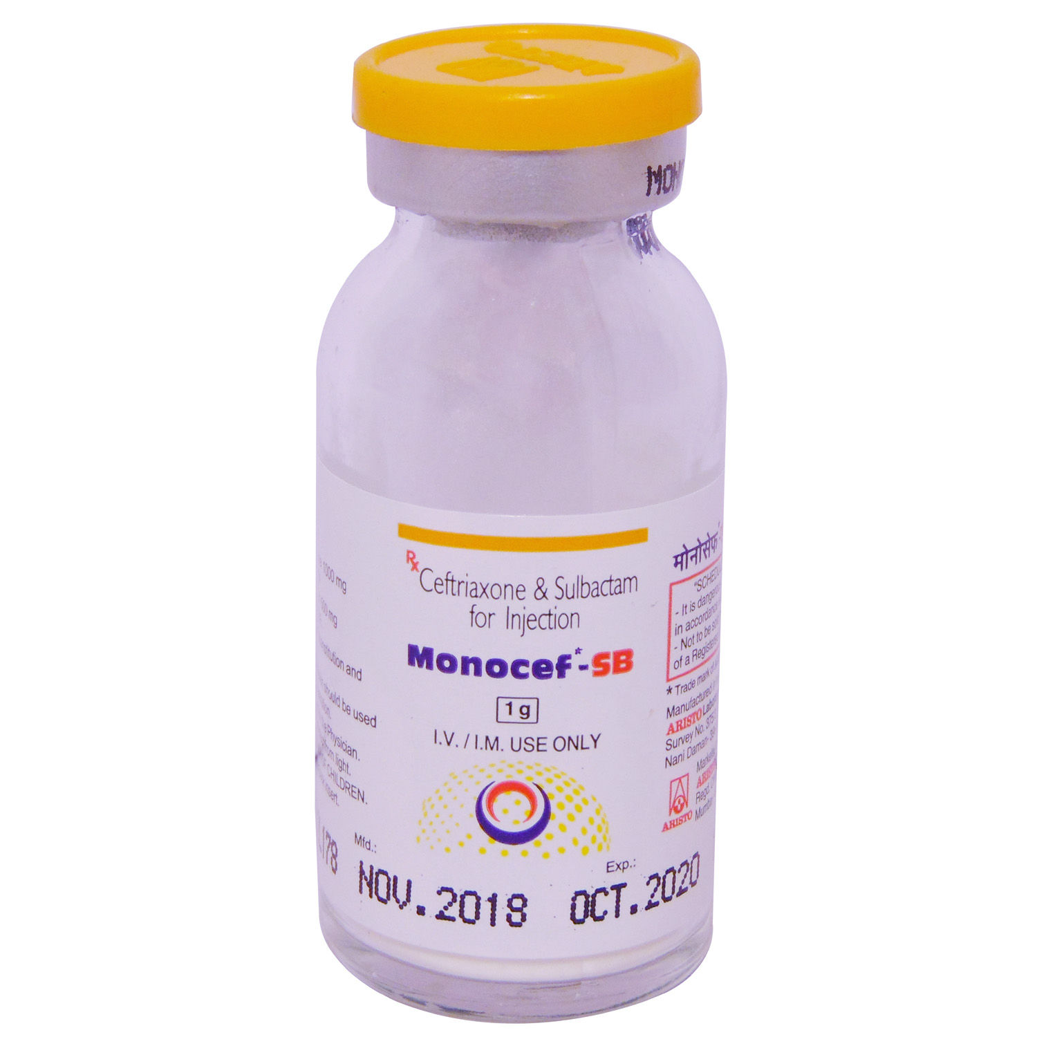 Monocef-SB 1 gm Injection Price, Uses, Side Effects, Composition ...