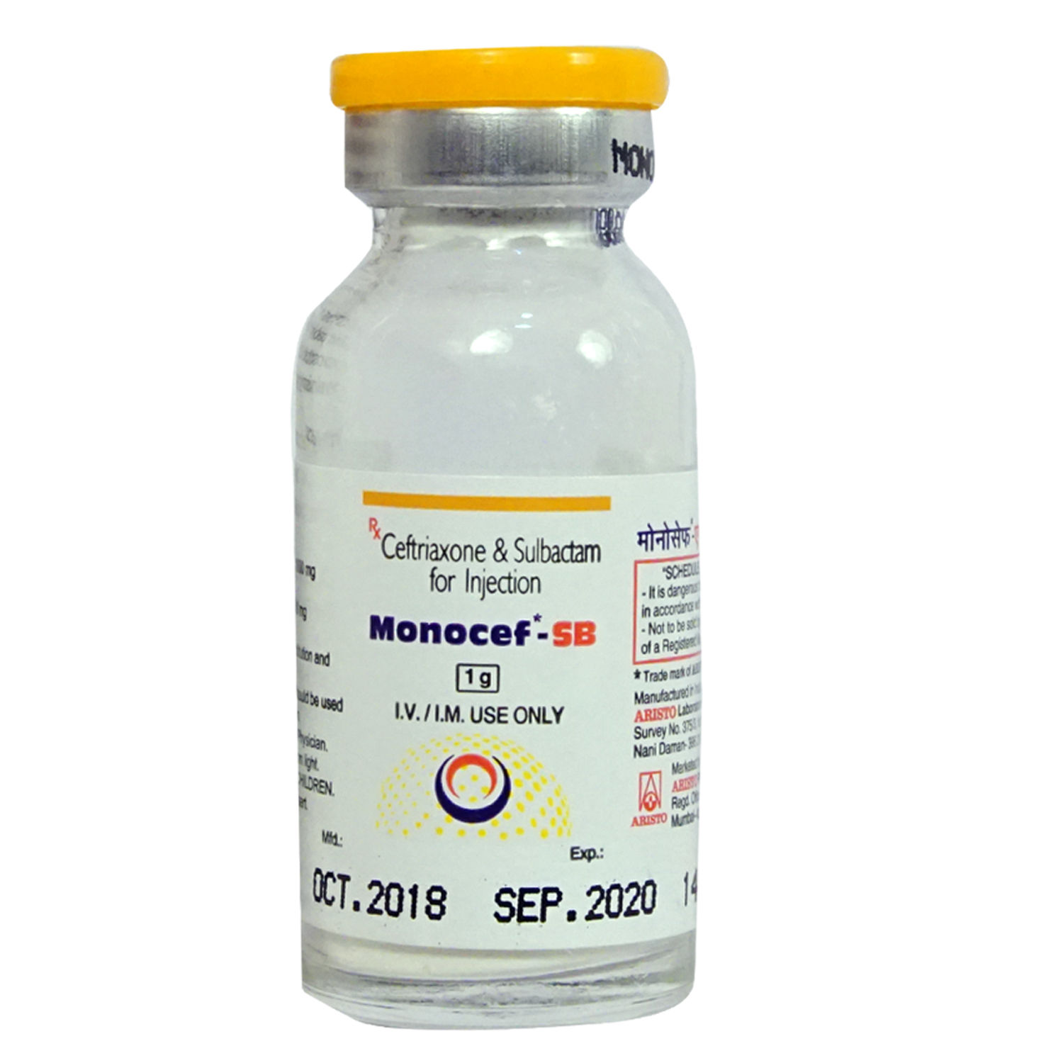 Monocef-SB 1 gm Injection Price, Uses, Side Effects, Composition ...