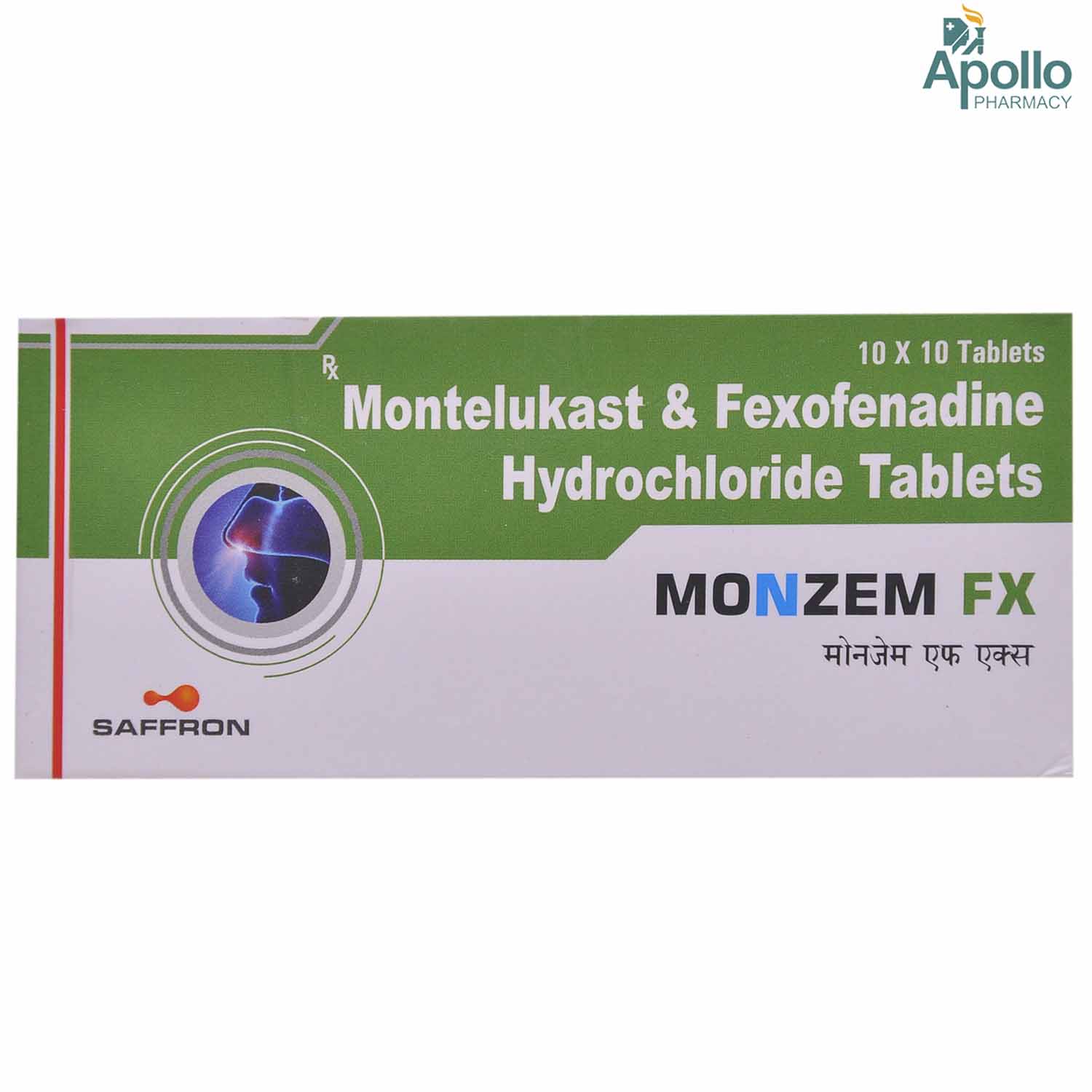 Monzem FX Tablet 10's Price, Uses, Side Effects, Composition - Apollo ...