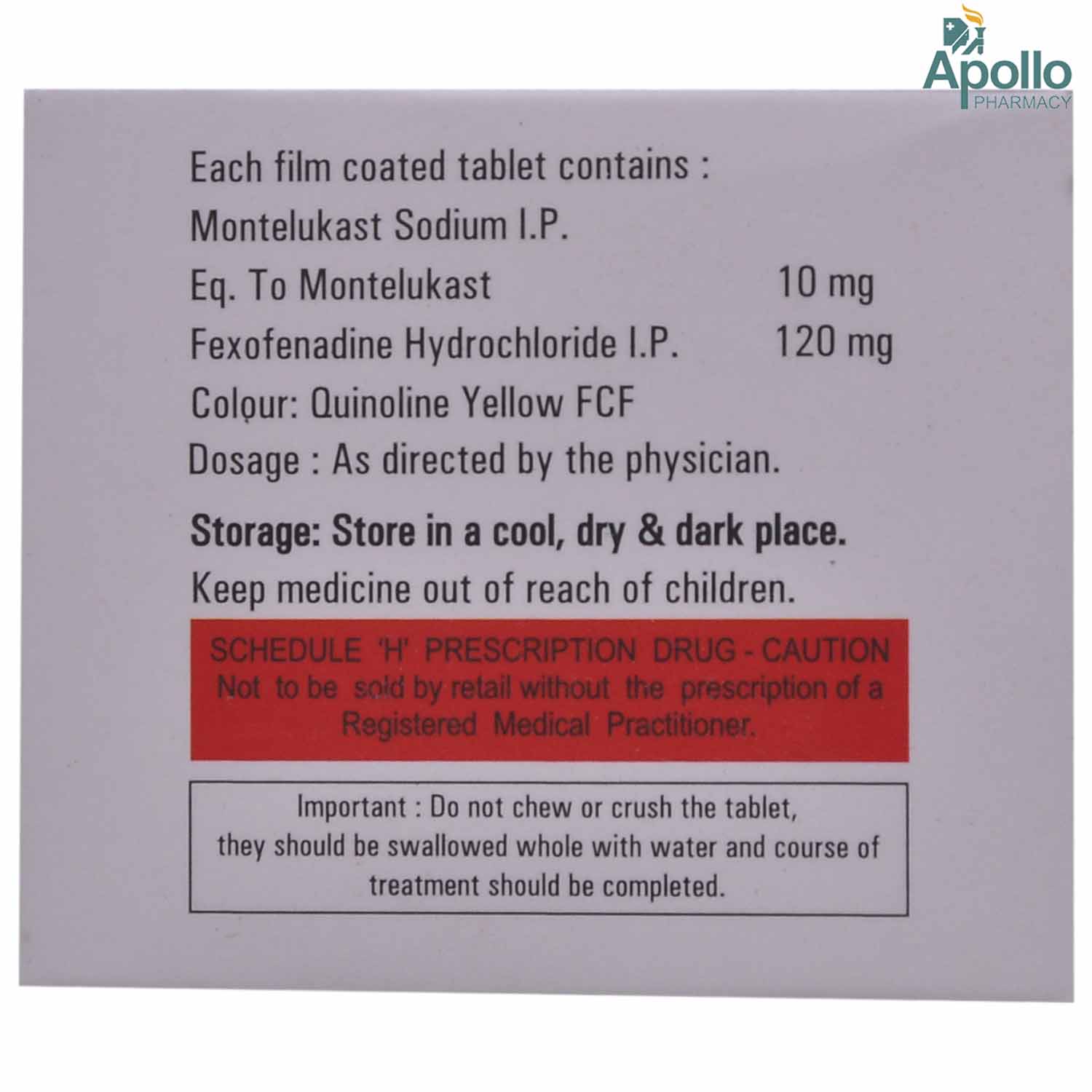 Monzem FX Tablet 10's Price, Uses, Side Effects, Composition - Apollo ...