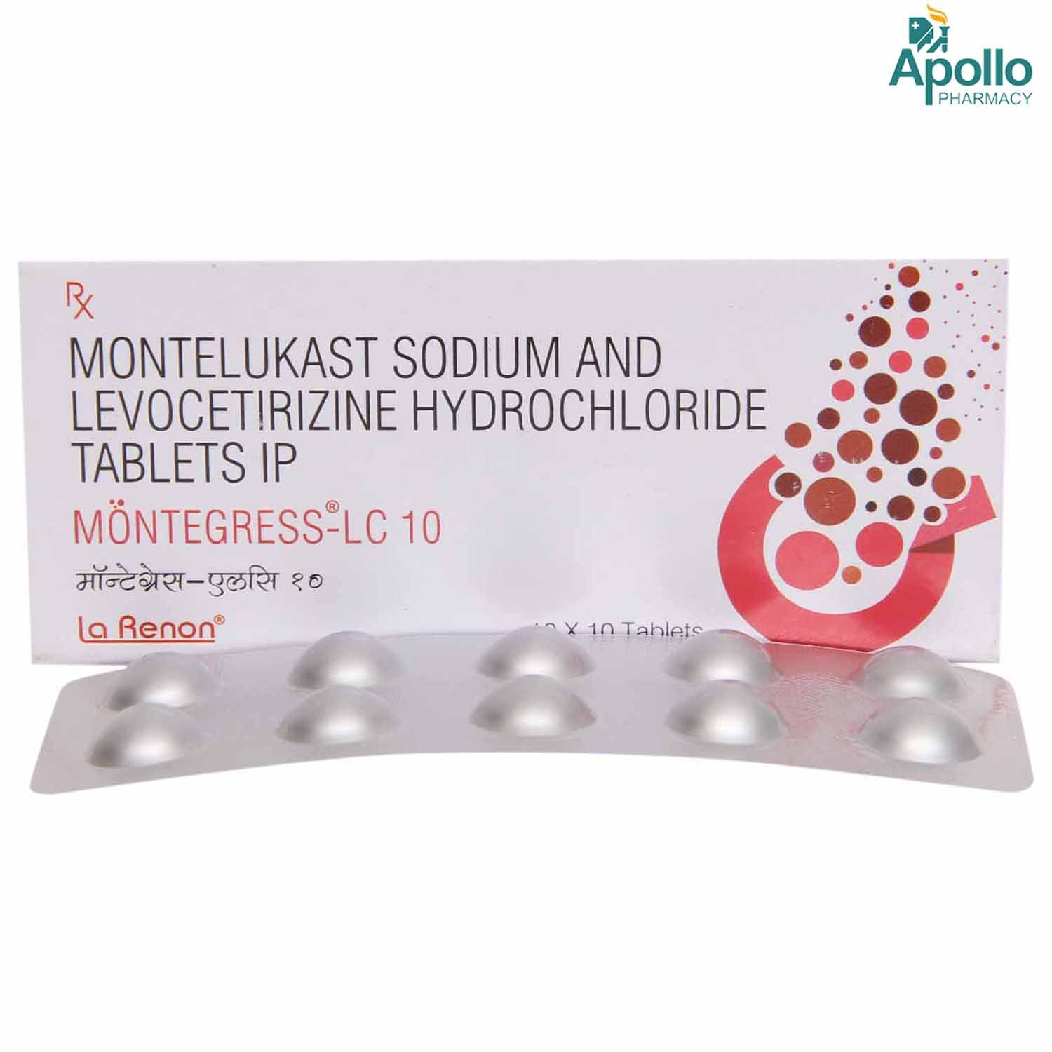 Montegress LC 10 Tablet 10's Price, Uses, Side Effects, Composition ...