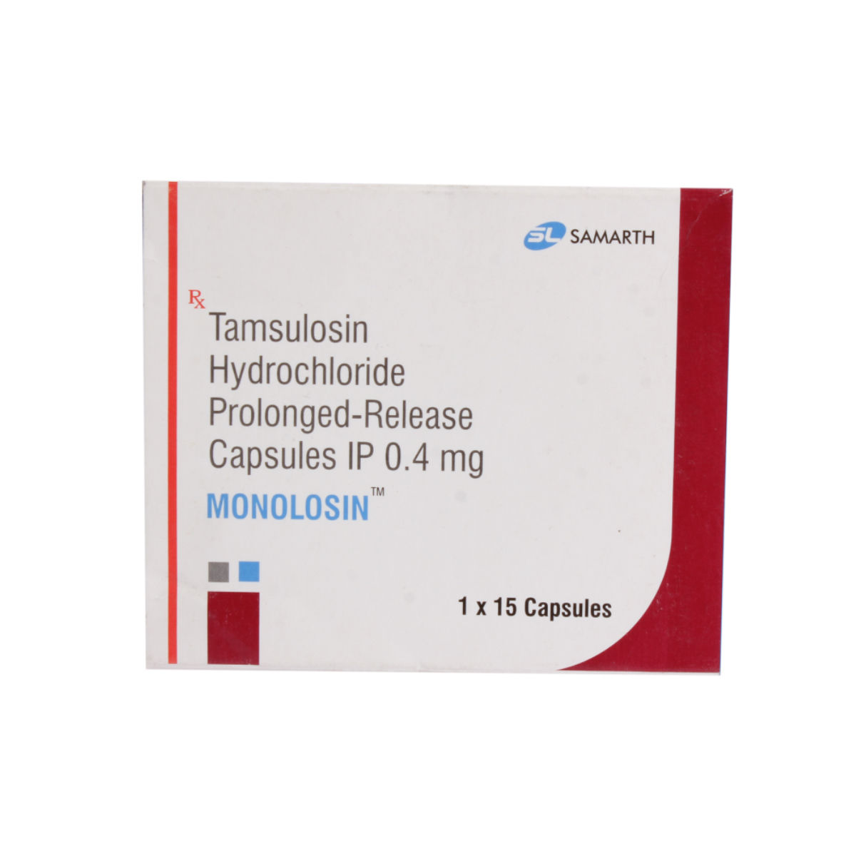 Monolosin 0.4mg Pr Capsule 15's Price, Uses, Side Effects, Composition ...