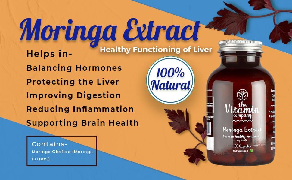 The Vitamin Company Moringa Extract, 60 Capsules Price, Uses, Side ...