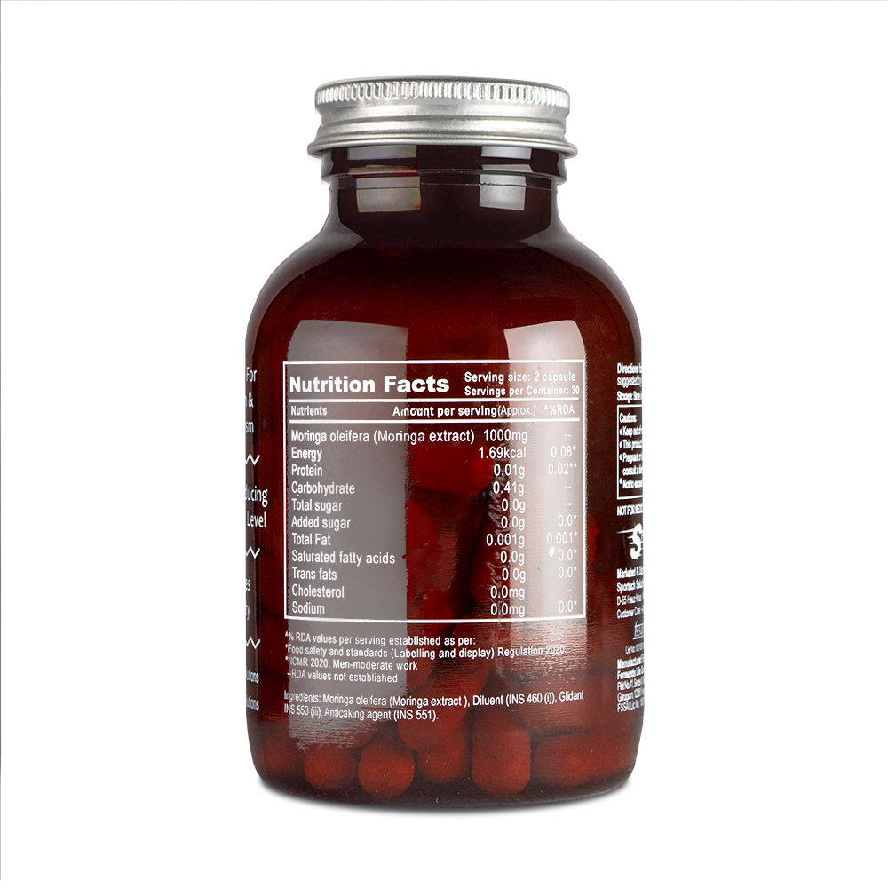 The Vitamin Company Moringa Extract, 60 Capsules Price, Uses, Side ...