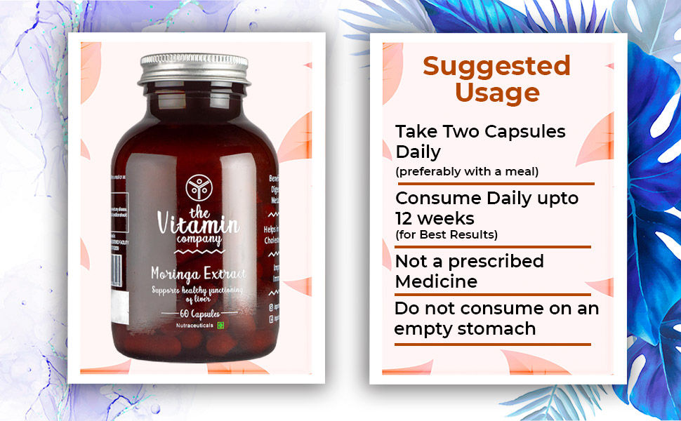 The Vitamin Company Moringa Extract, 60 Capsules Price, Uses, Side ...