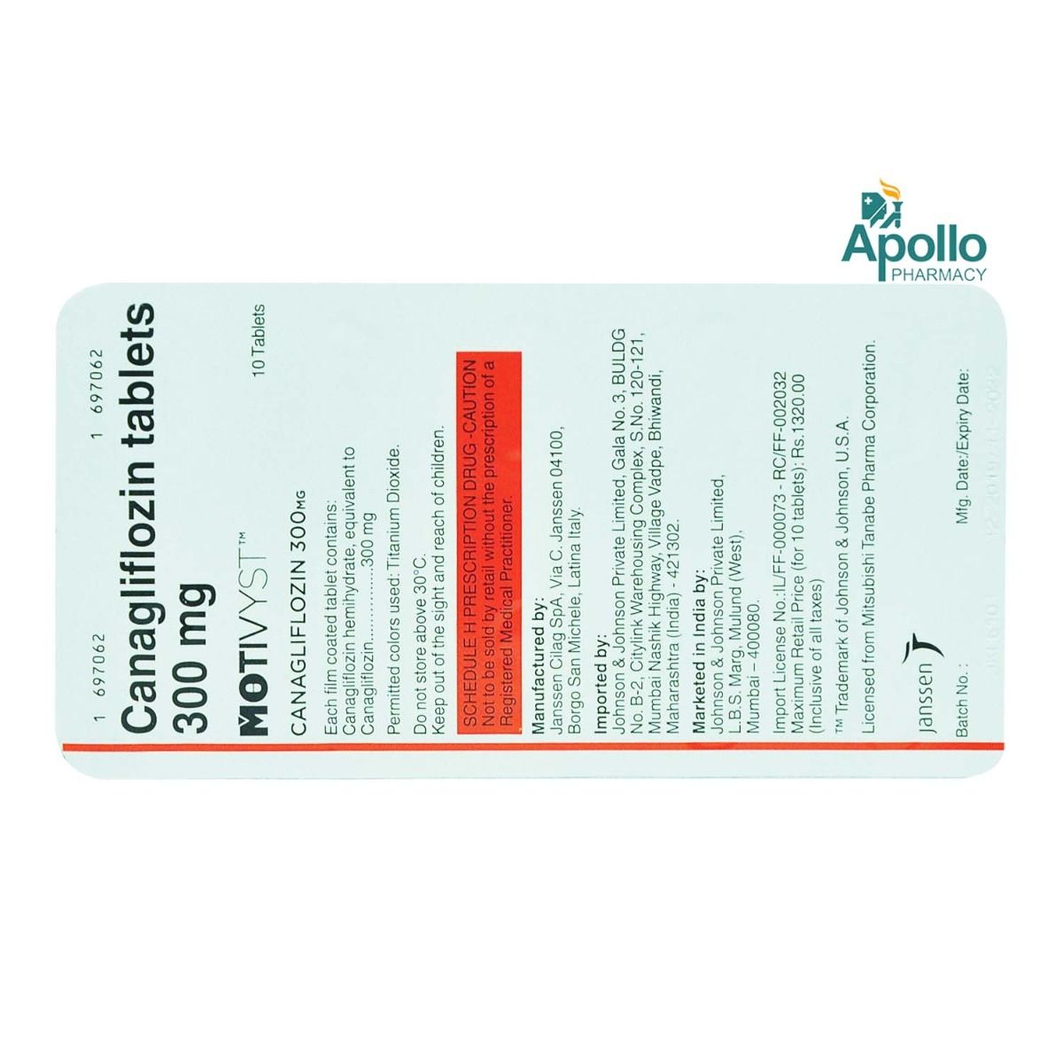 Motivyst 300 Tablet 10's Price, Uses, Side Effects, Composition ...