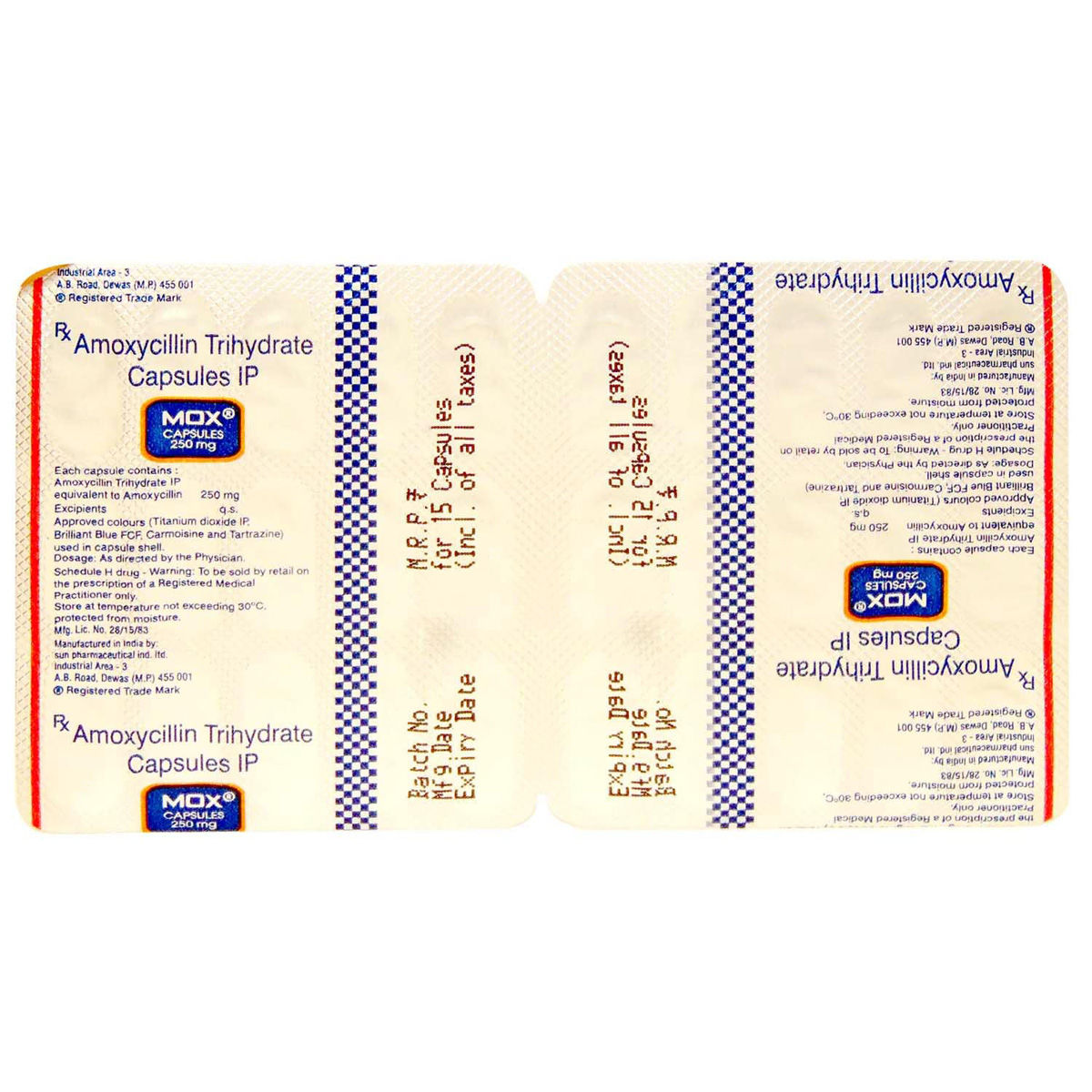 Mox 250 mg Capsule 15's Price, Uses, Side Effects, Composition - Apollo ...