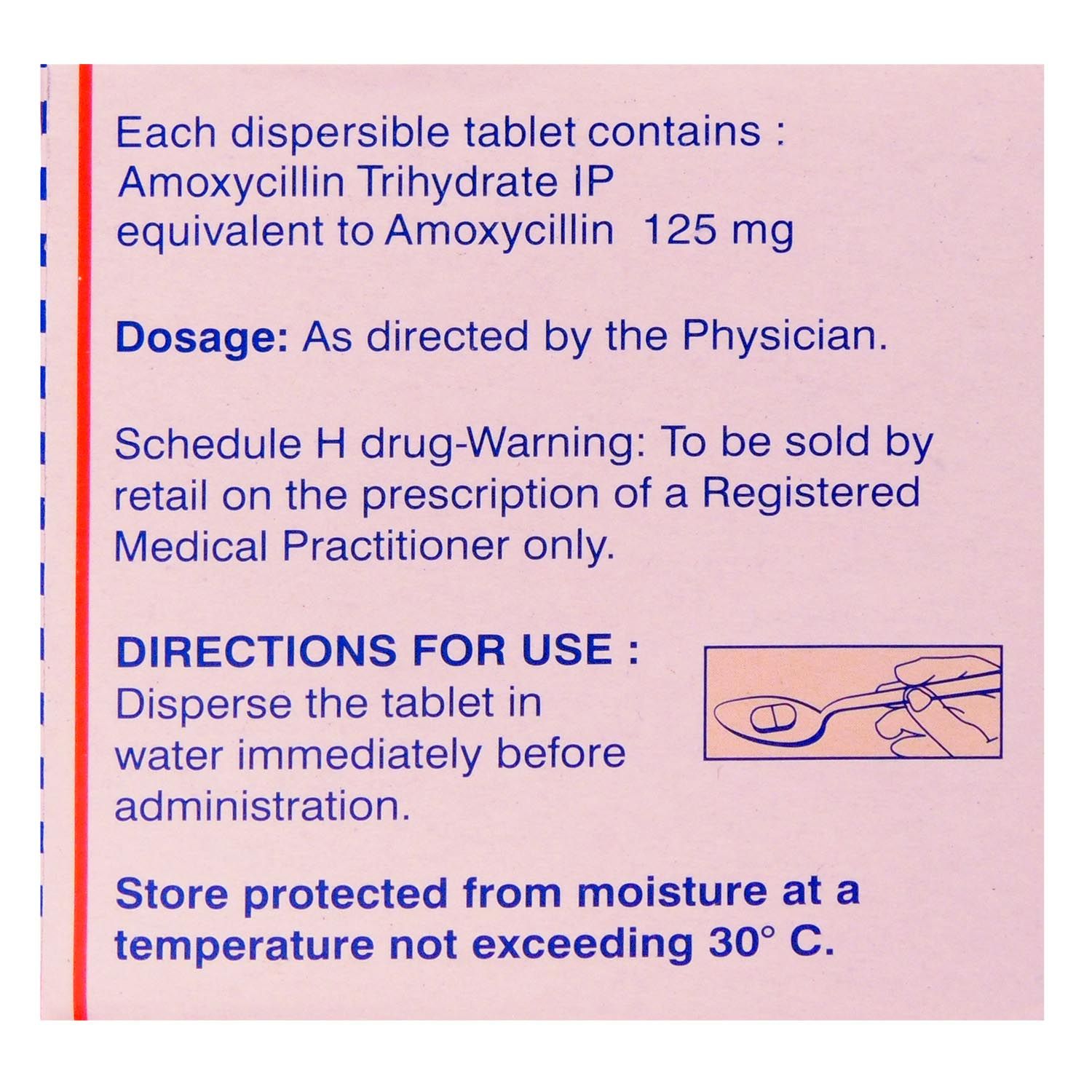 Mox Kid 125 mg Tablet 15's Price, Uses, Side Effects, Composition ...