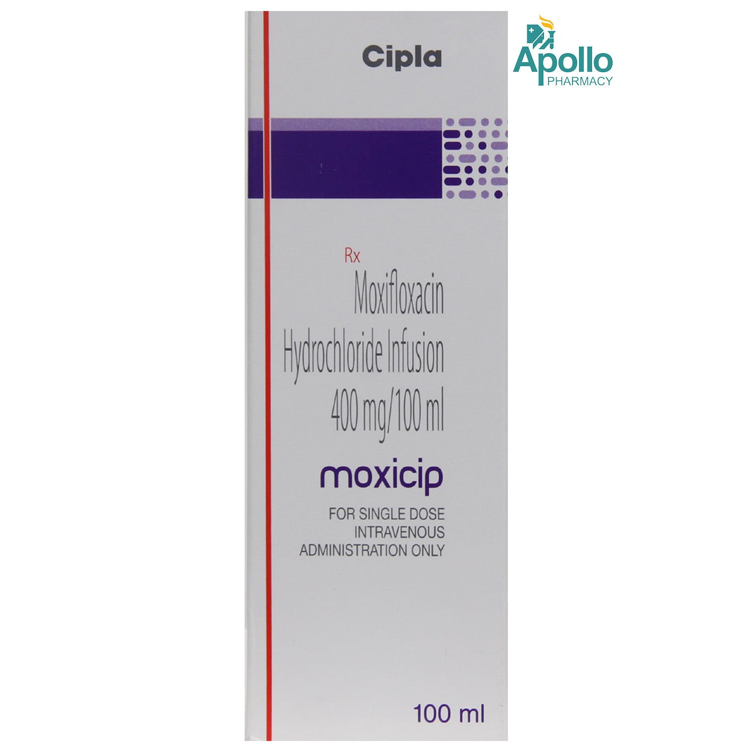 Moxicip 400mg I.V 100ml Price, Uses, Side Effects, Composition - Apollo ...