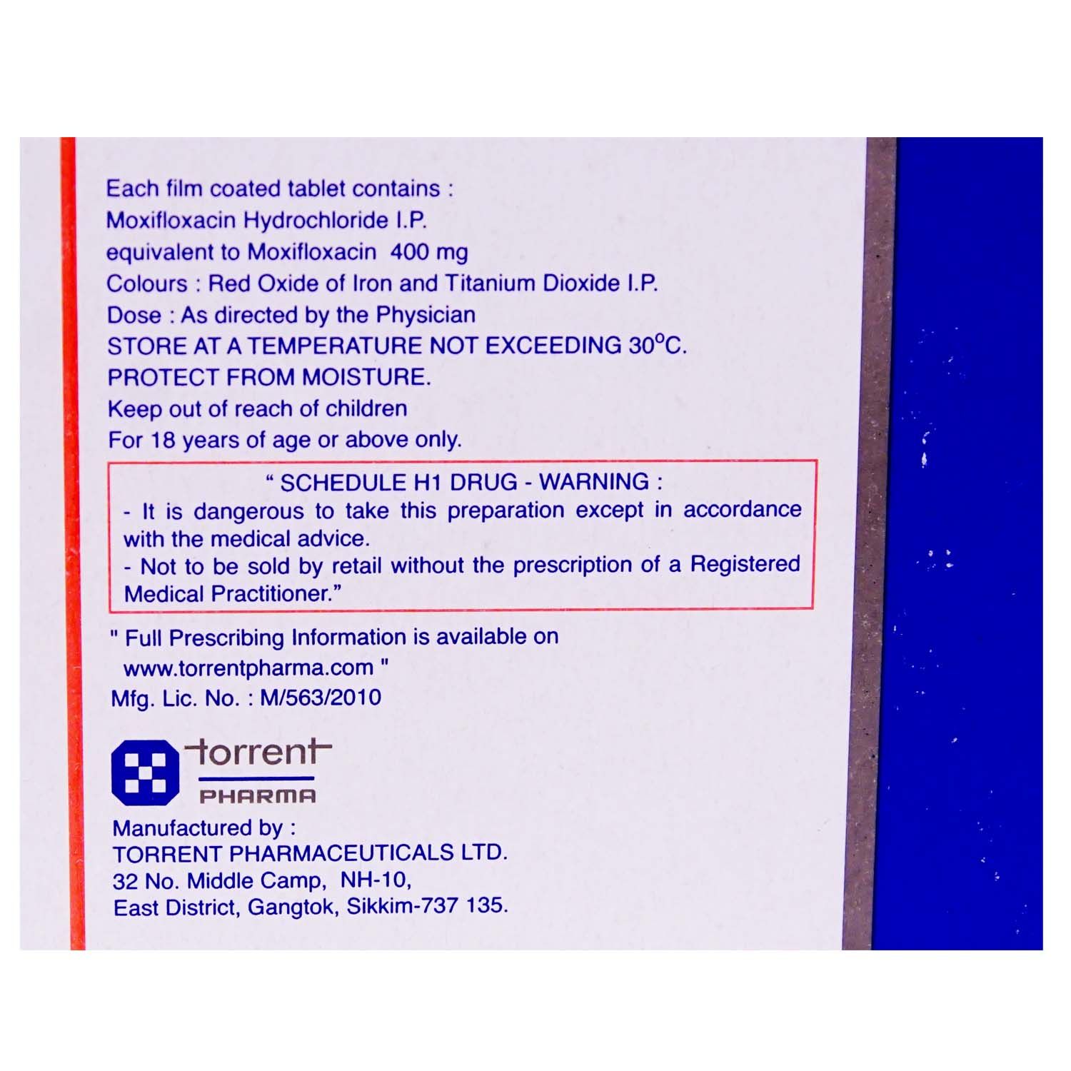 Moxif 400 Tablet 5's Price, Uses, Side Effects, Composition - Apollo ...