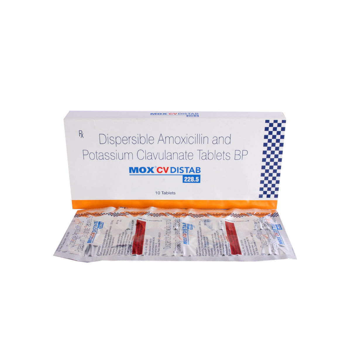 Mox Cv 228.5mg DisTablet 10's Price, Uses, Side Effects, Composition ...