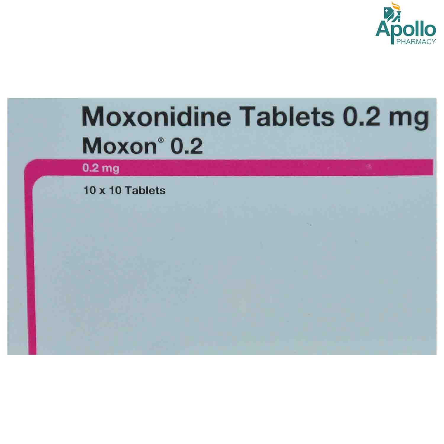 Moxon 0.2 Tablet 10's Price, Uses, Side Effects, Composition - Apollo ...