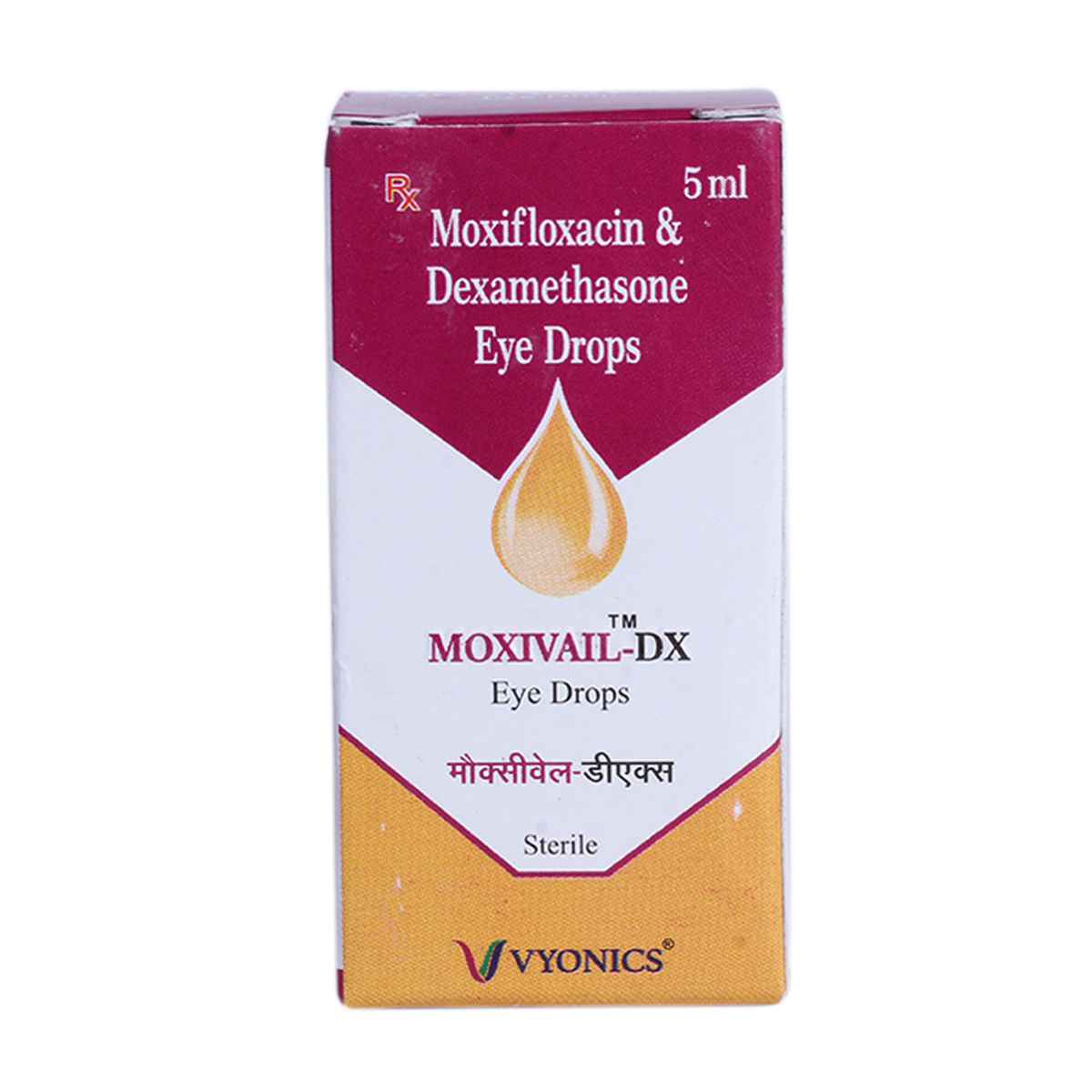 Moxivail-Dx Eye Drops 5ml Price, Uses, Side Effects, Composition ...
