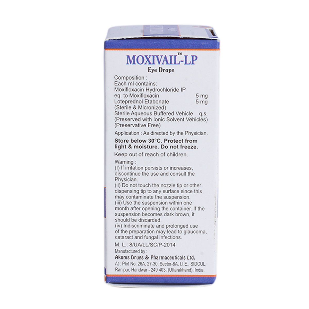 Moxivail-LP Eye Drops 5 ml Price, Uses, Side Effects, Composition ...