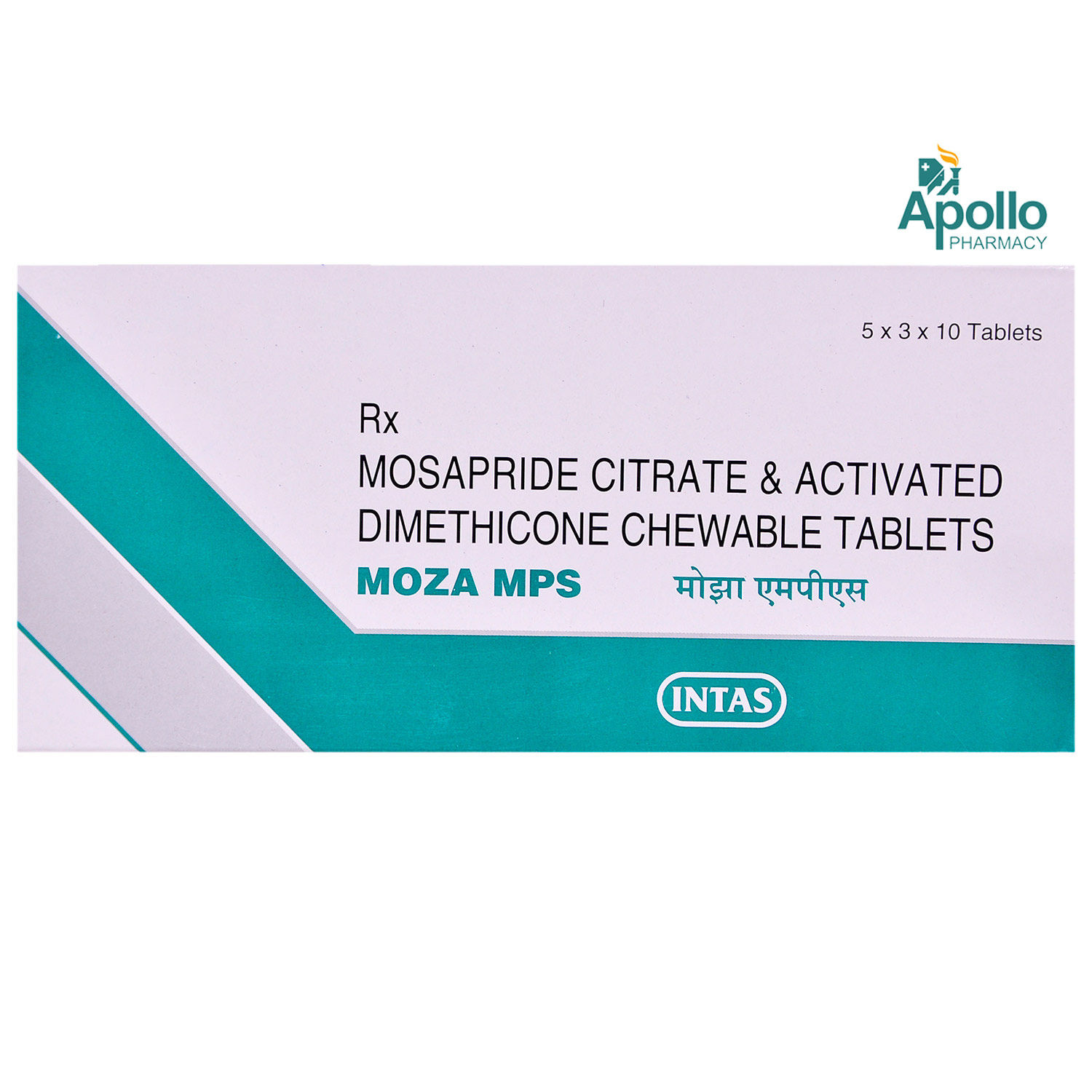 Moza MPS Tablet 10's Price, Uses, Side Effects, Composition - Apollo ...