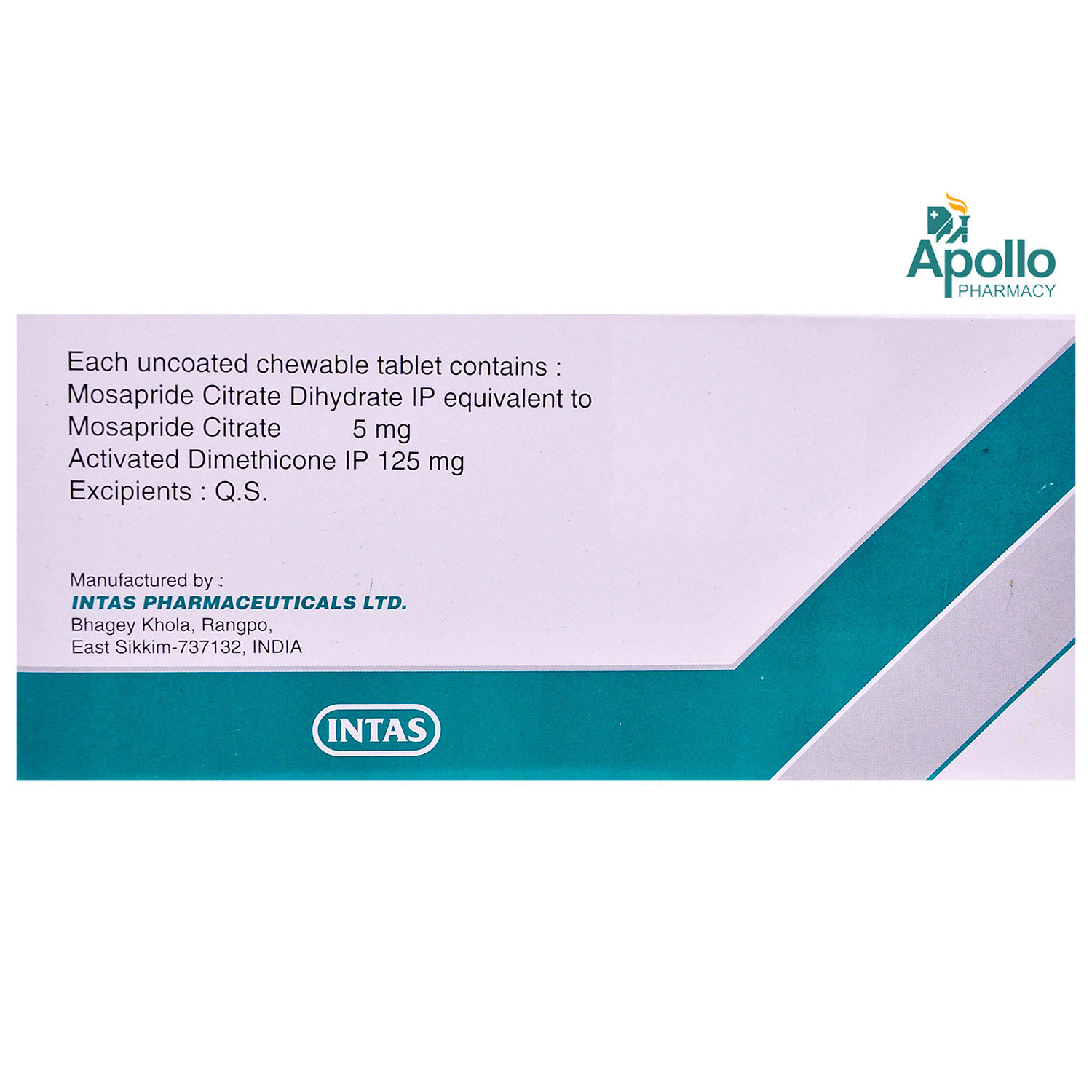 Moza MPS Tablet 10's Price, Uses, Side Effects, Composition - Apollo ...