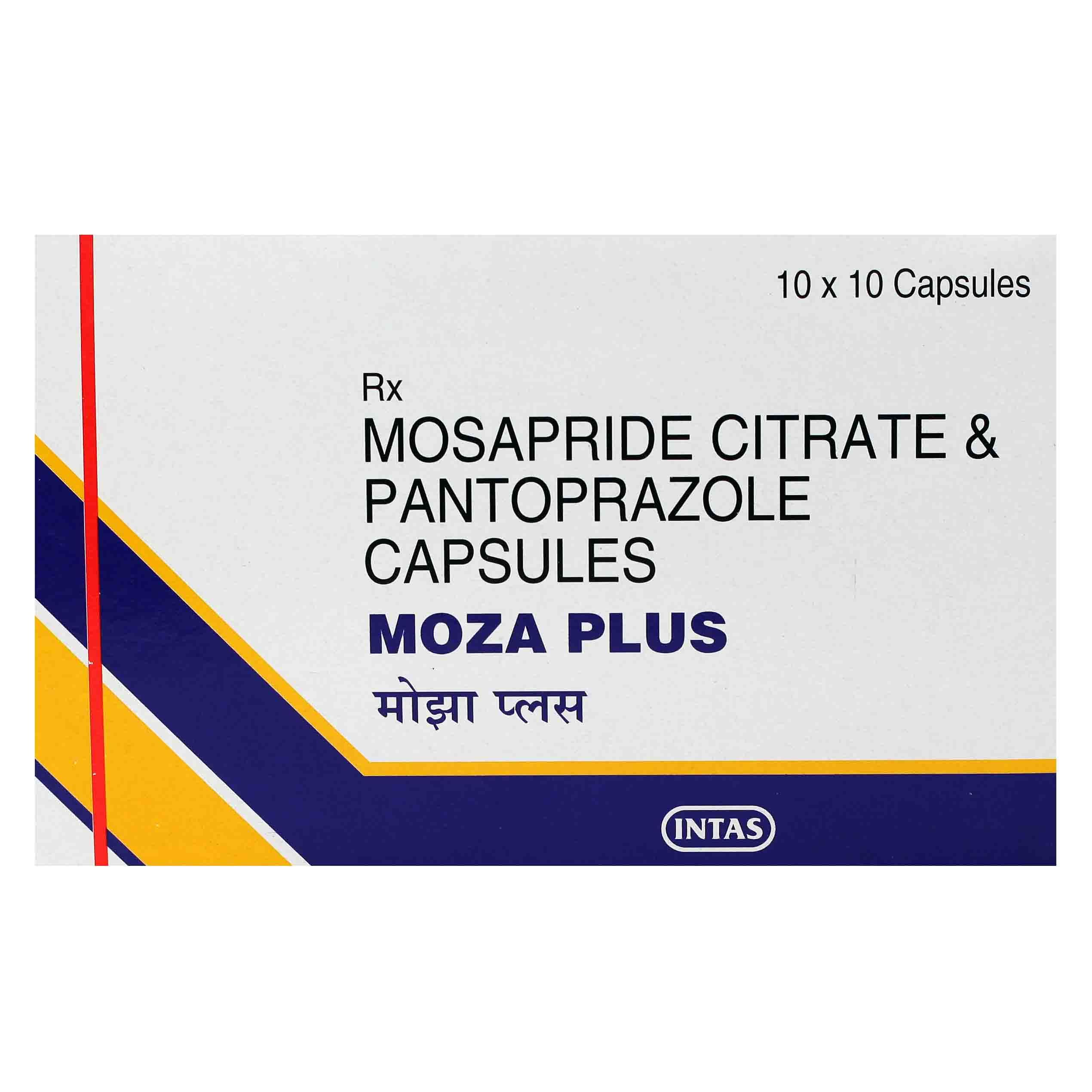 Moza Plus Capsule 10's Price, Uses, Side Effects, Composition - Apollo ...