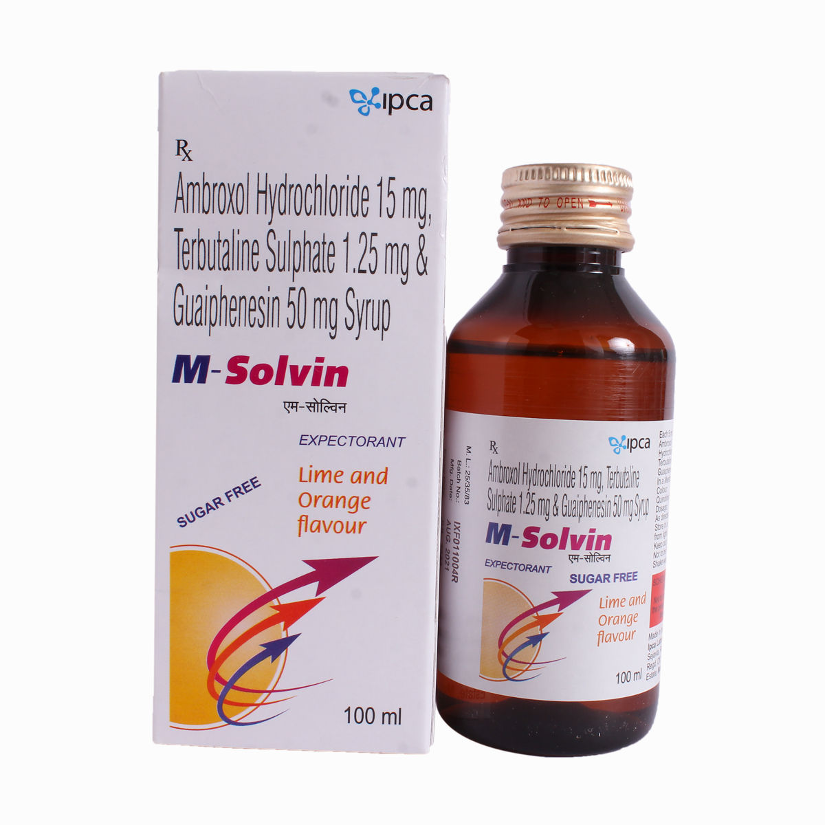 M-Solvin Expectorant 100 ml Price, Uses, Side Effects, Composition - Apollo Pharmacy
