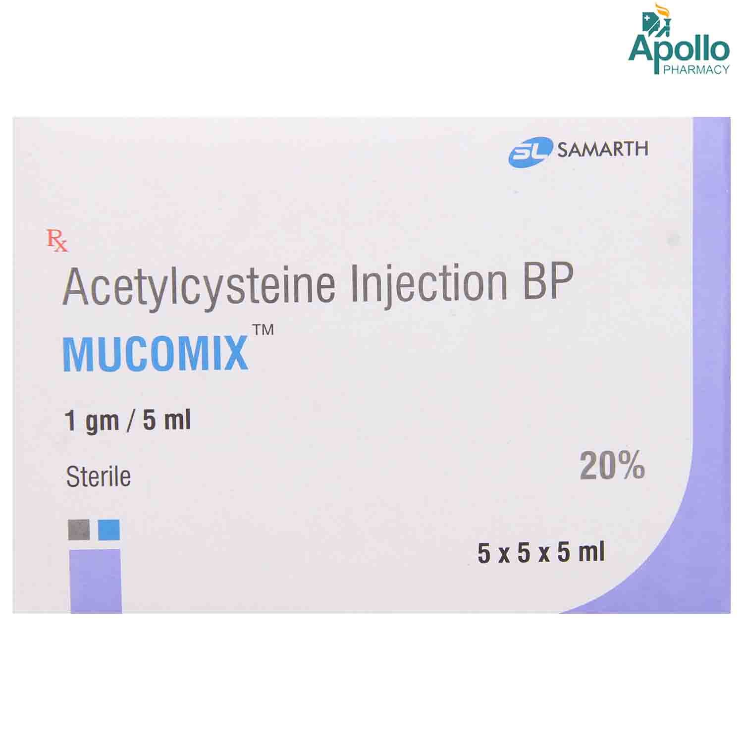 Mucomix Injection 5 ml Price, Uses, Side Effects, Composition - Apollo ...
