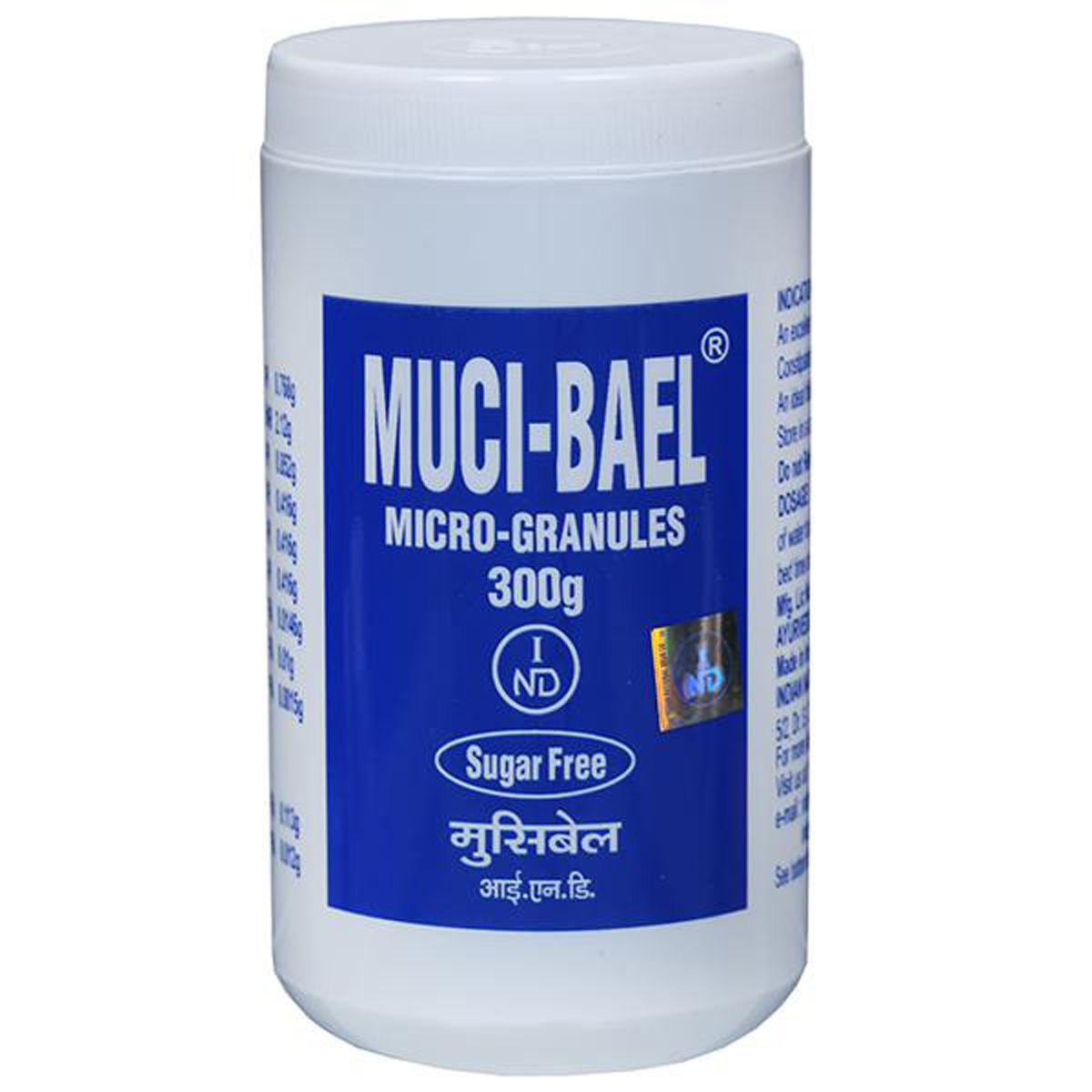 Muci-Bael Sugar Free Micro-Granules 300 gm Price, Uses, Side Effects ...